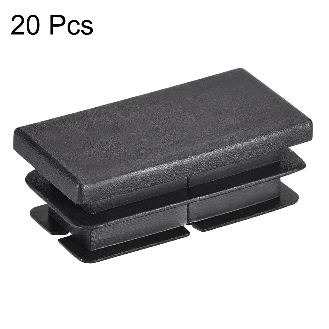 Unique Bargains 40mm x 20mm Rectangle PP End Cap Desk Chair Furniture ...