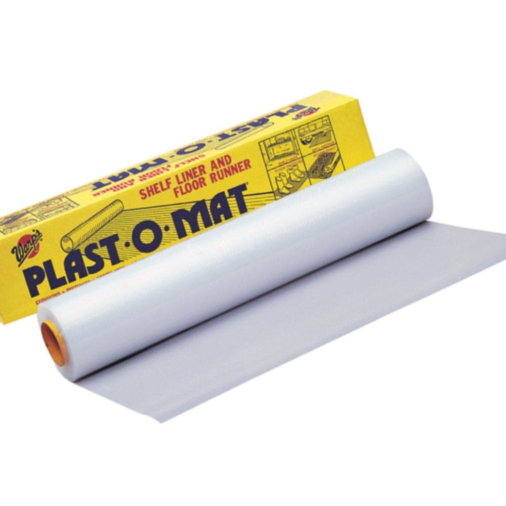 Warp's Plast-O-Mat Clear Floor Runner - 50 ft x 30 in for Carpet ...