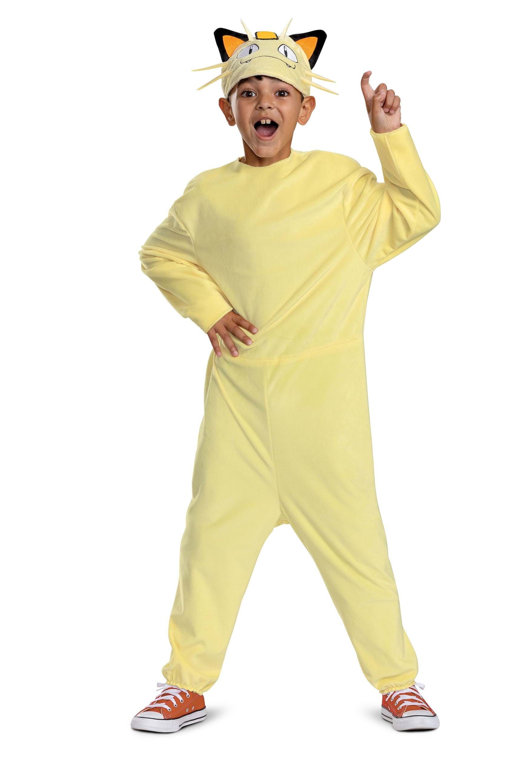Disguise Limited Child Deluxe Pokémon Meowth Costume Pokemon Costumes ...
