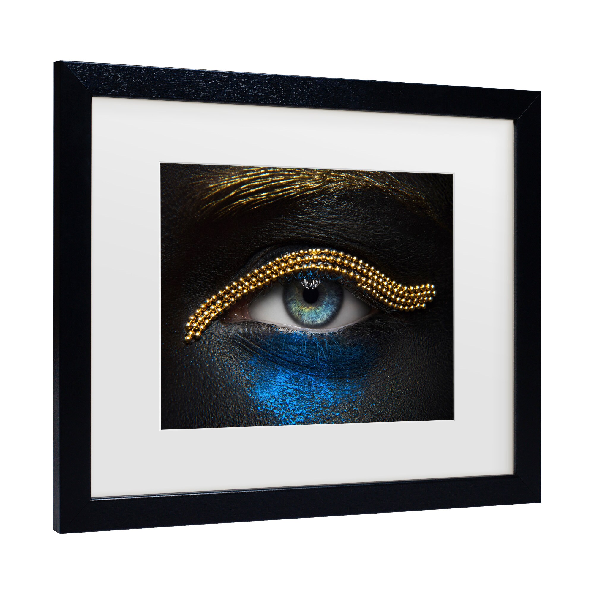 Trademark Fine Art Macro Beauty Alex Malikov Multicolor Wood Framed 16 ...