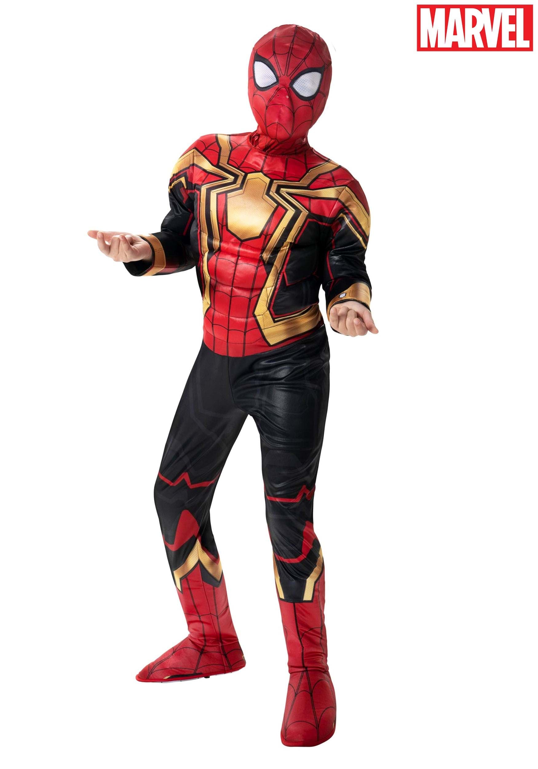 Jazwares Spider-Man Integrated Suit Boy's Costume Marvel Costumes X ...