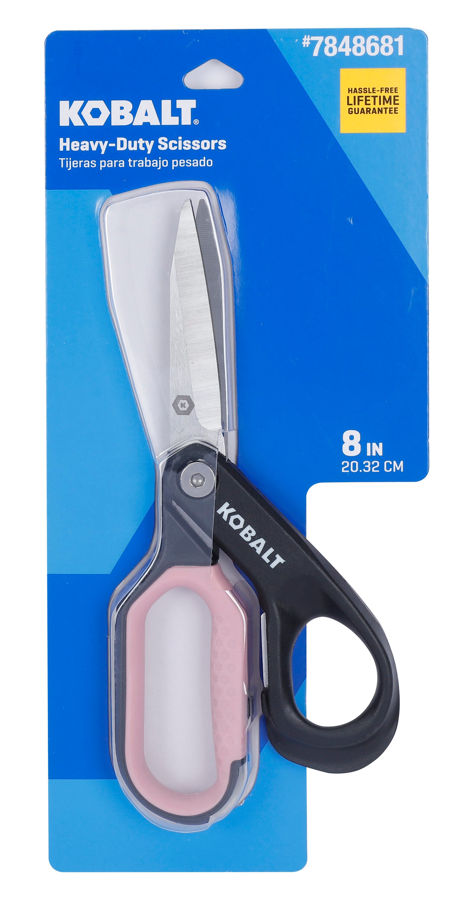 Kobalt Pink 3.5-in Stainless steel Heavy-Duty Scissors in the Scissors ...