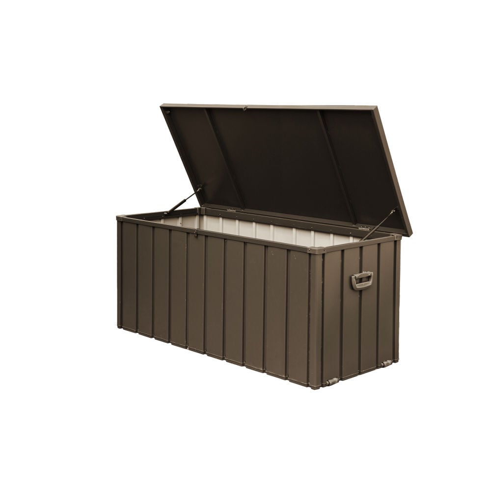 Wooakway 100 Gallon Large Deck Box Waterproof Outdoor Patio Storage ...