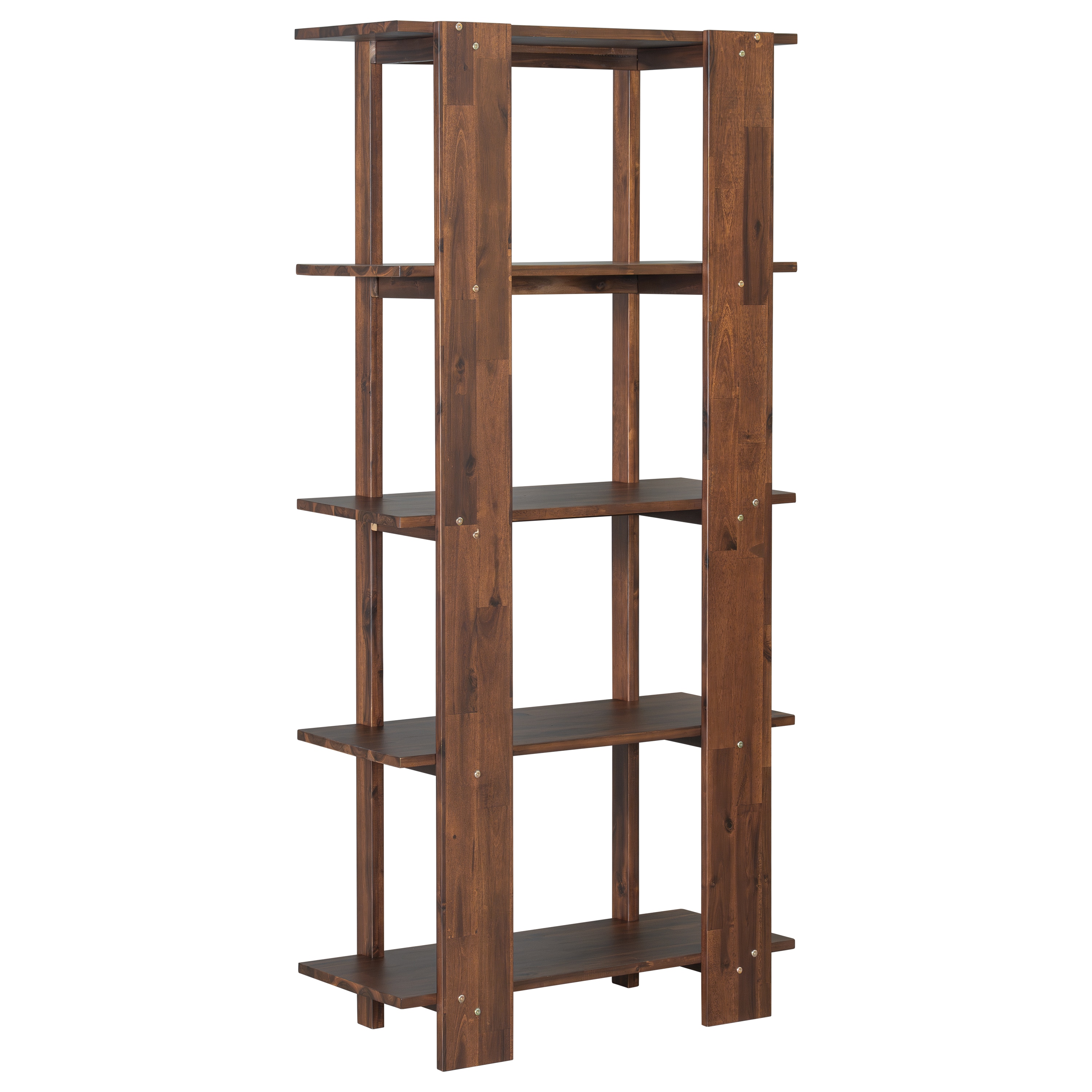 Christopher Knight Home Bookcase Open 4-Tier Wooden Acacia Modern ...