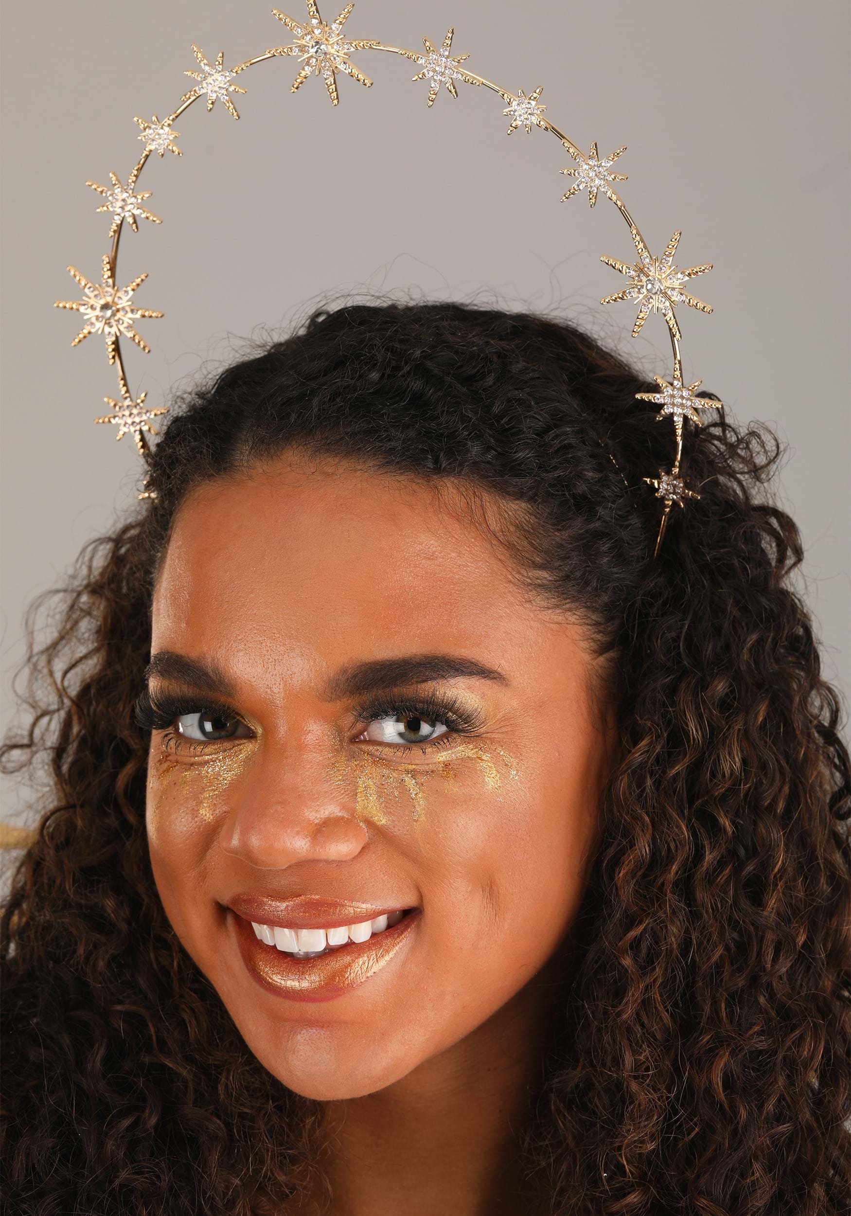 HalloweenCostumes.com FUN Costumes Gold Starburst Angel Women's Costume ...