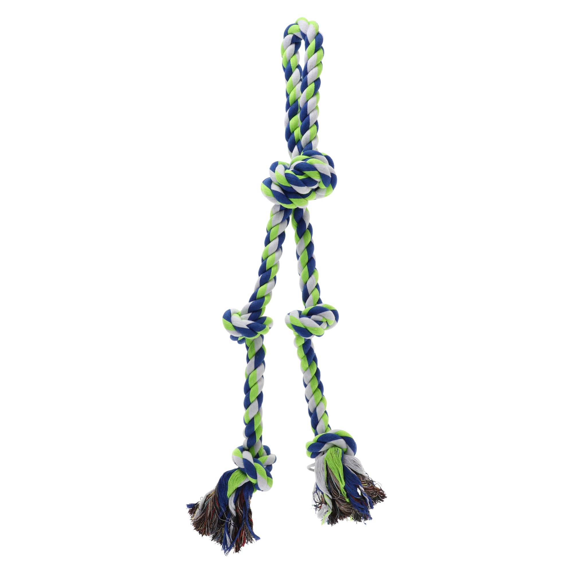 Unique Bargains Puppy Teethings Chewer Knots Shape Dog Chew Rope ...
