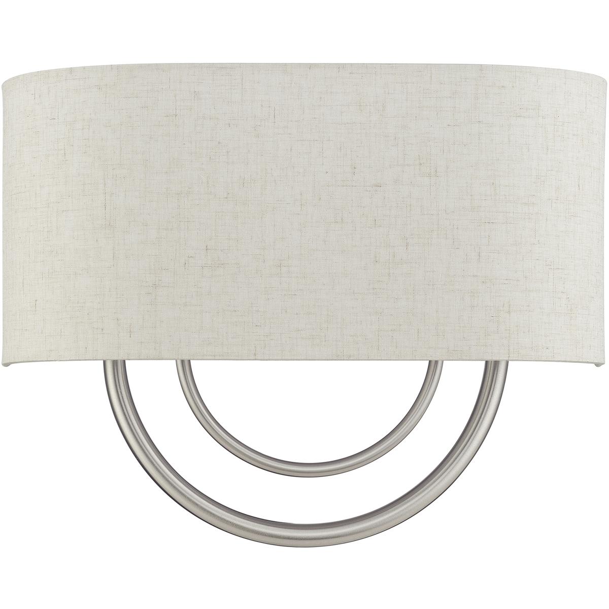 Livex Lighting 60273-91 Stratton 2 Light 15 inch Brushed Nickel ADA ...