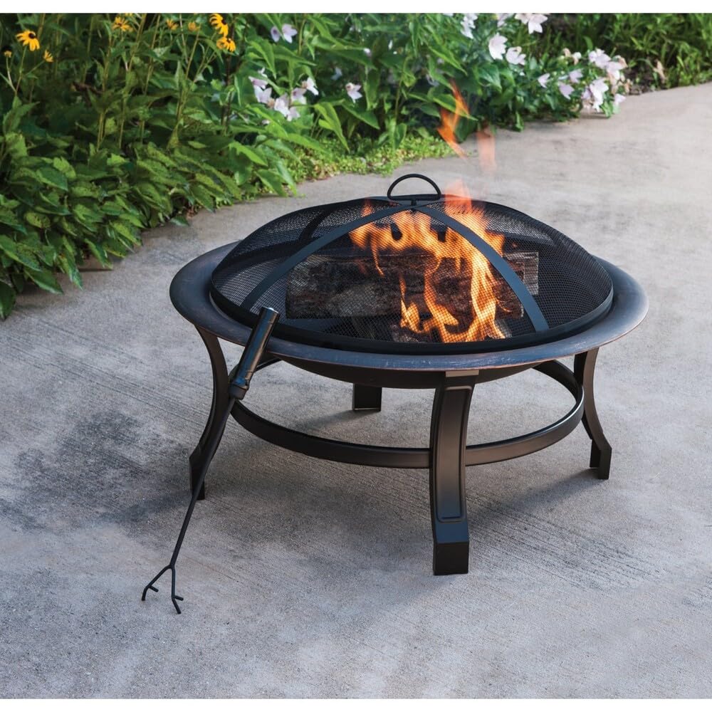 Do it Best GS FT-51559 Steel Fire Pit 30 in the Fire Pit Accessories ...