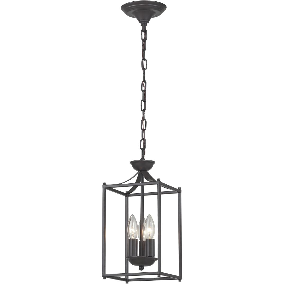 Atlas Lighting and Home CL11530-BZ Arthur 3 Light 7 inch Oil Rubbed ...