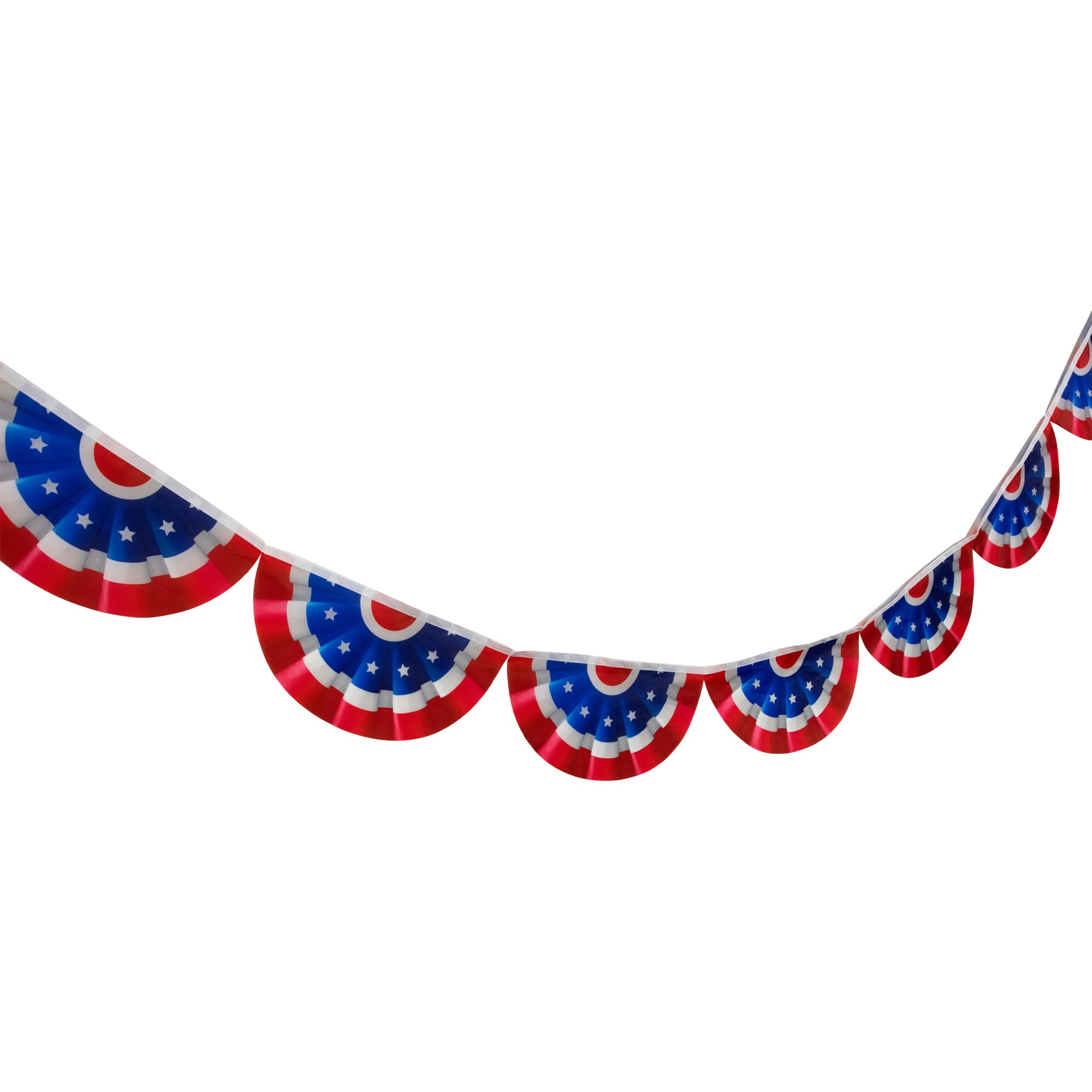 Northlight 9.75 feet Americana USA Flag Bunting Hanging Wall Banner in ...