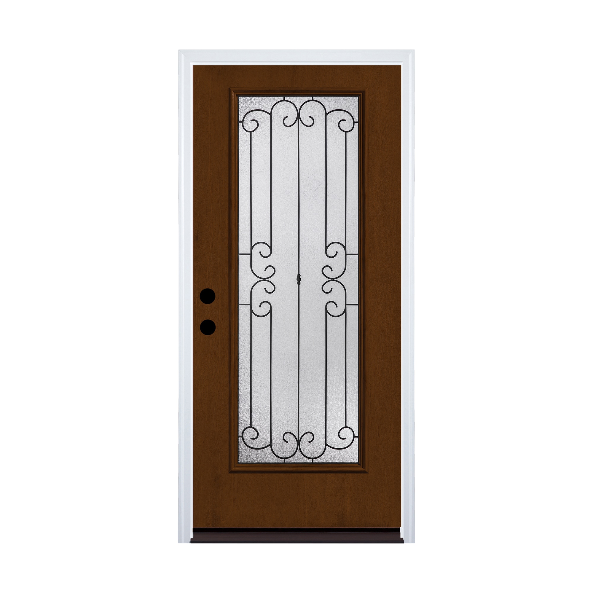 Therma-Tru RISERVA 36-in x 80-in x 4-9/16-in Fiberglass Right-hand ...