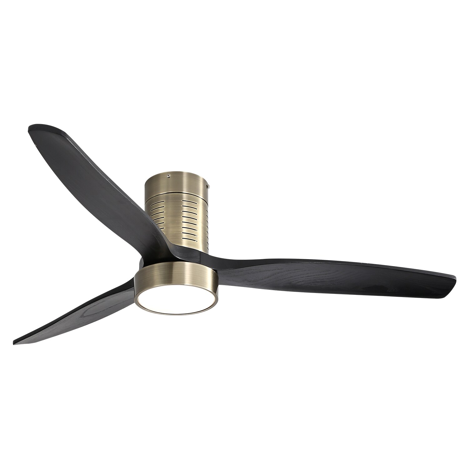 WELLFOR Ceiling Fan 52-in Bronze Color-changing Integrated LED Indoor ...