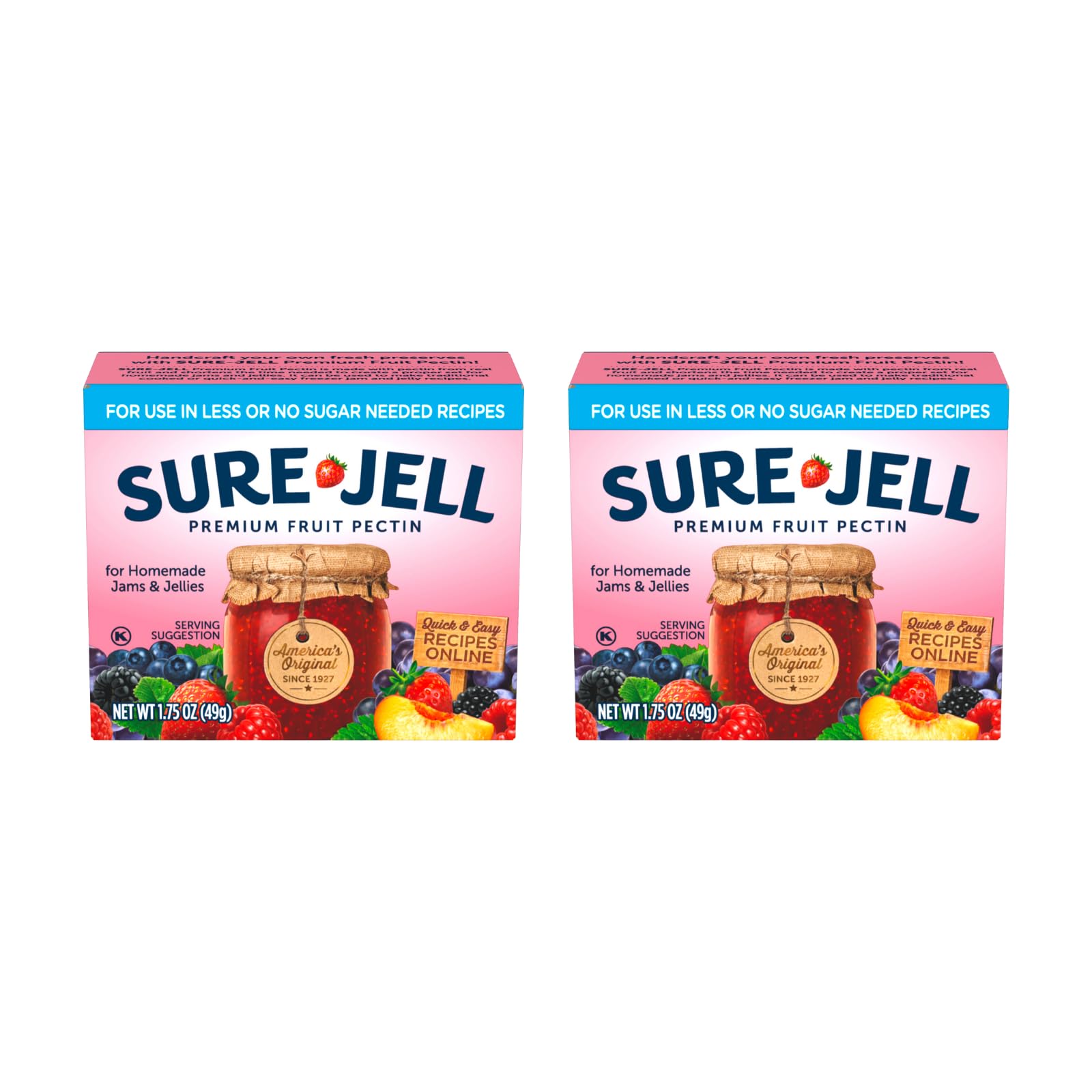 Sure Jell No Sugar Pectin 1.75 oz (Pack of 2) in the Litter Boxes ...