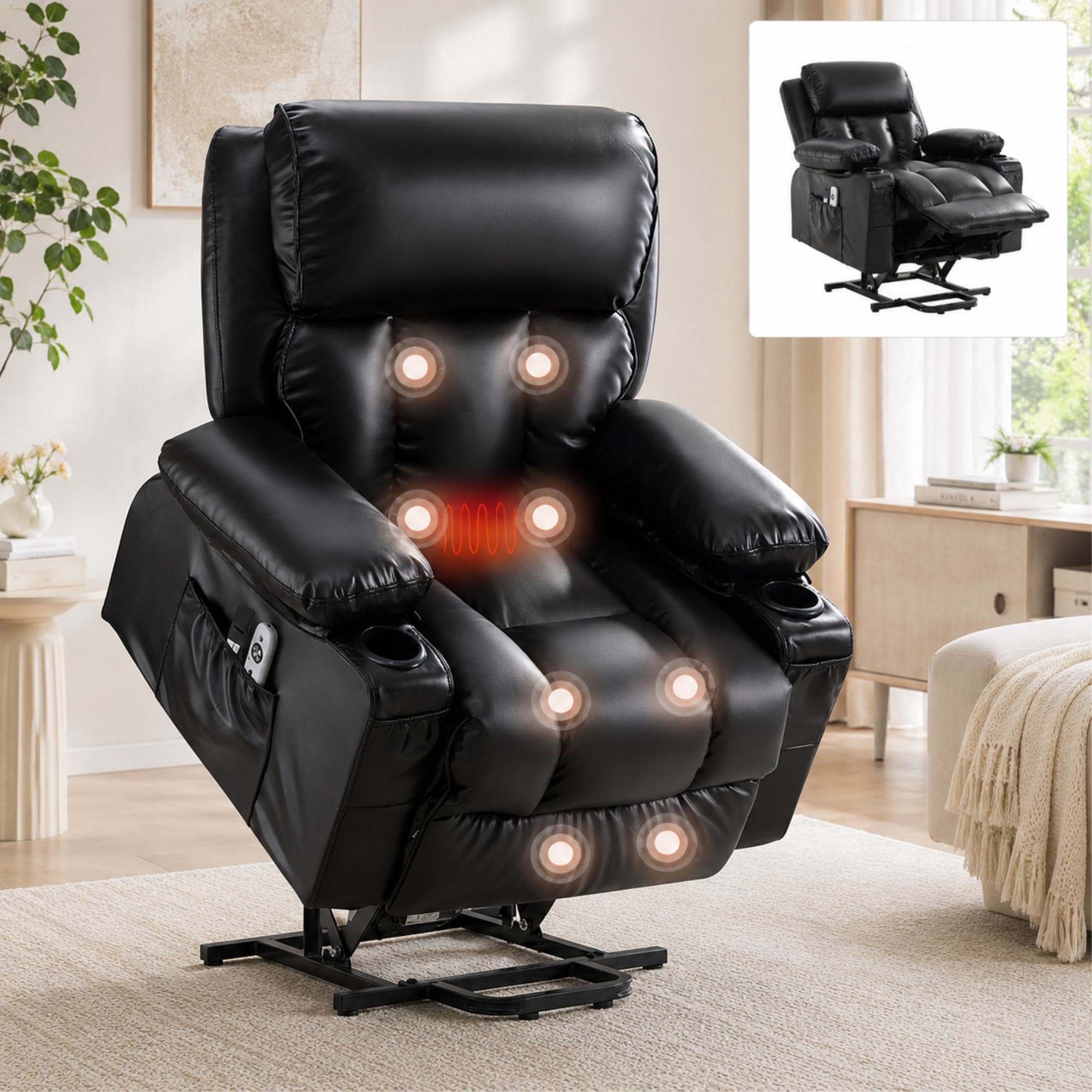 GZMR Black Recliners at Lowes.com