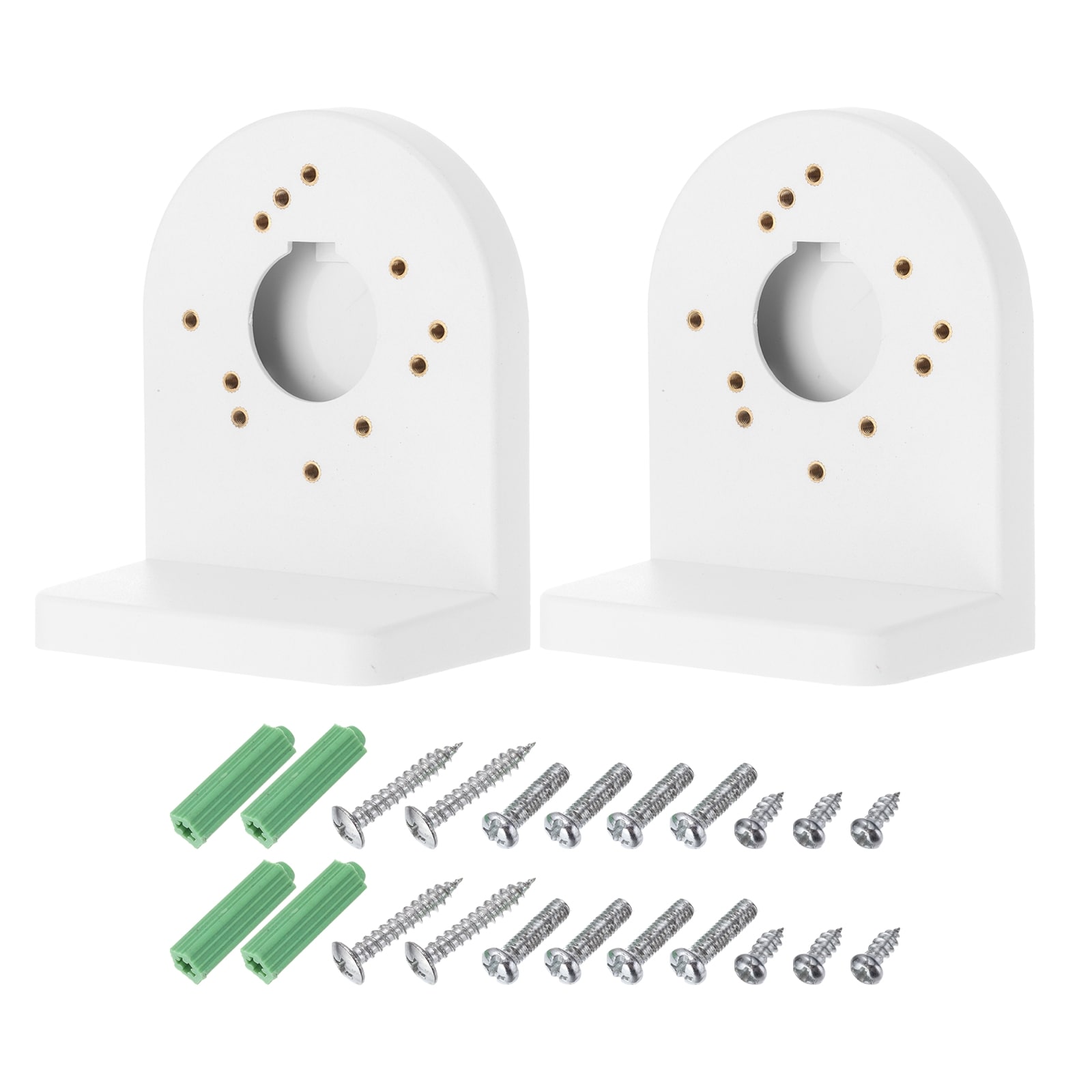 PATIKIL 2 Pack Dome Security Camera Mounting 4.9 Inch Universal L-Shape ...