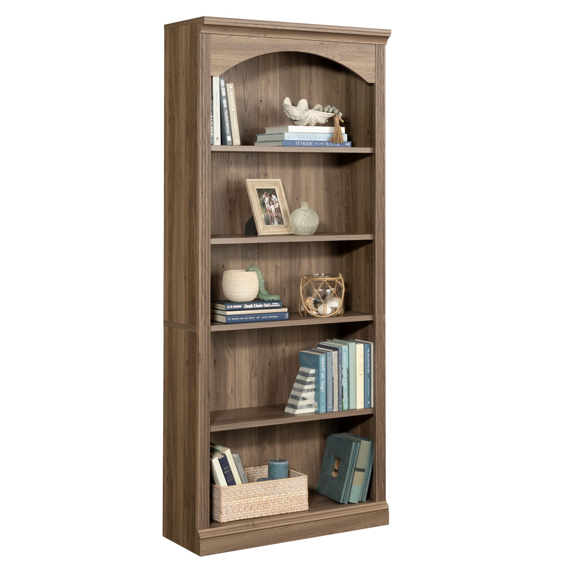 Sauder Miscellaneous Storage Bookcase Salt Oak finish in the Bookcases ...