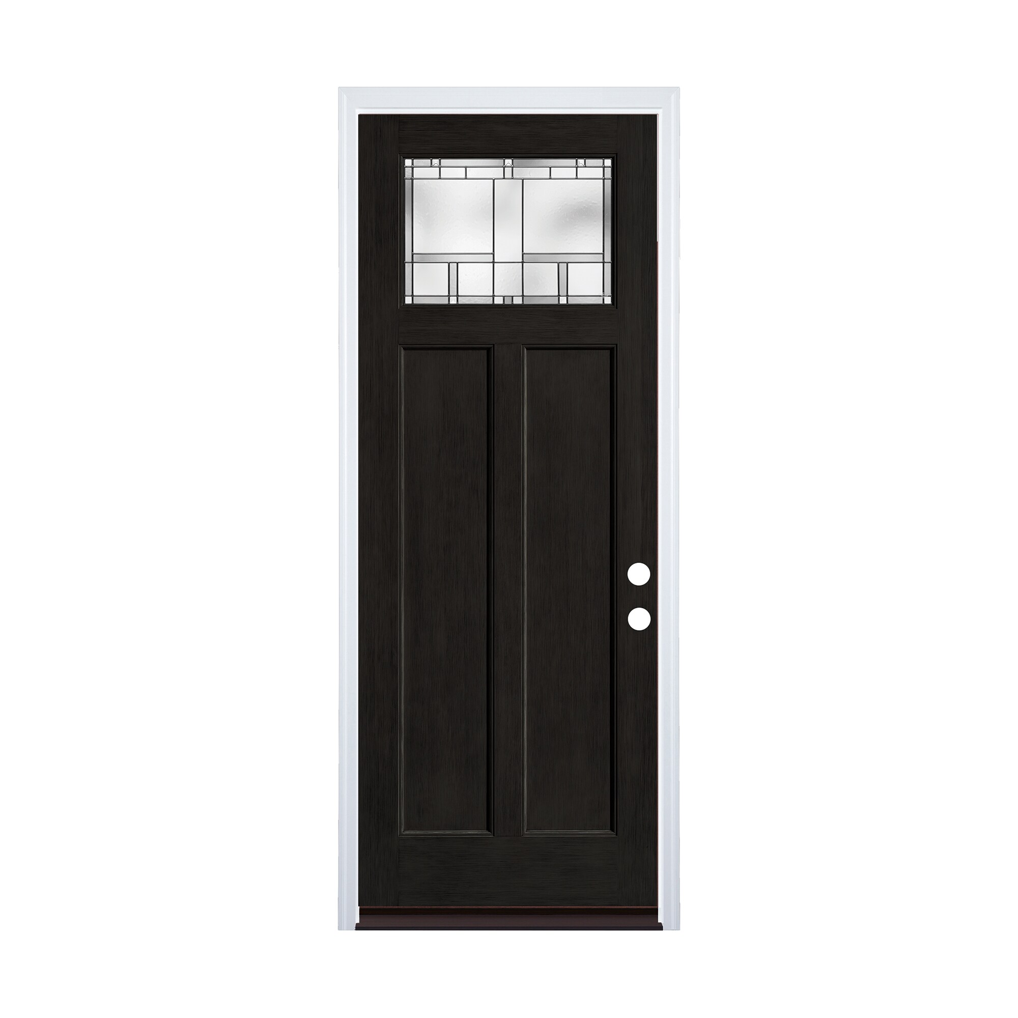 Therma-Tru HOMEWARD 36-in x 96-in x 4-9/16-in Fiberglass 1/4 lite Left ...