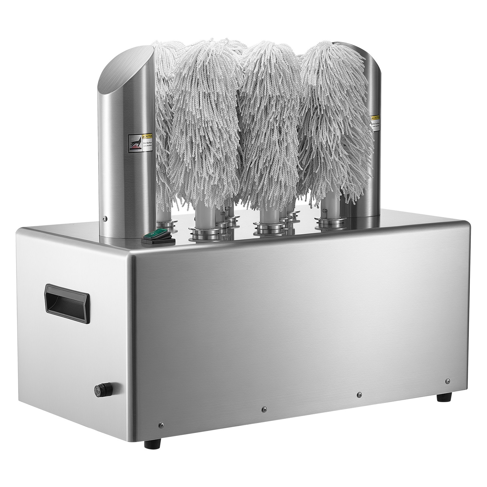 VEVOR Wine Glass Polisher Machine 8-Brush Glass Polishing Machine 660 ...