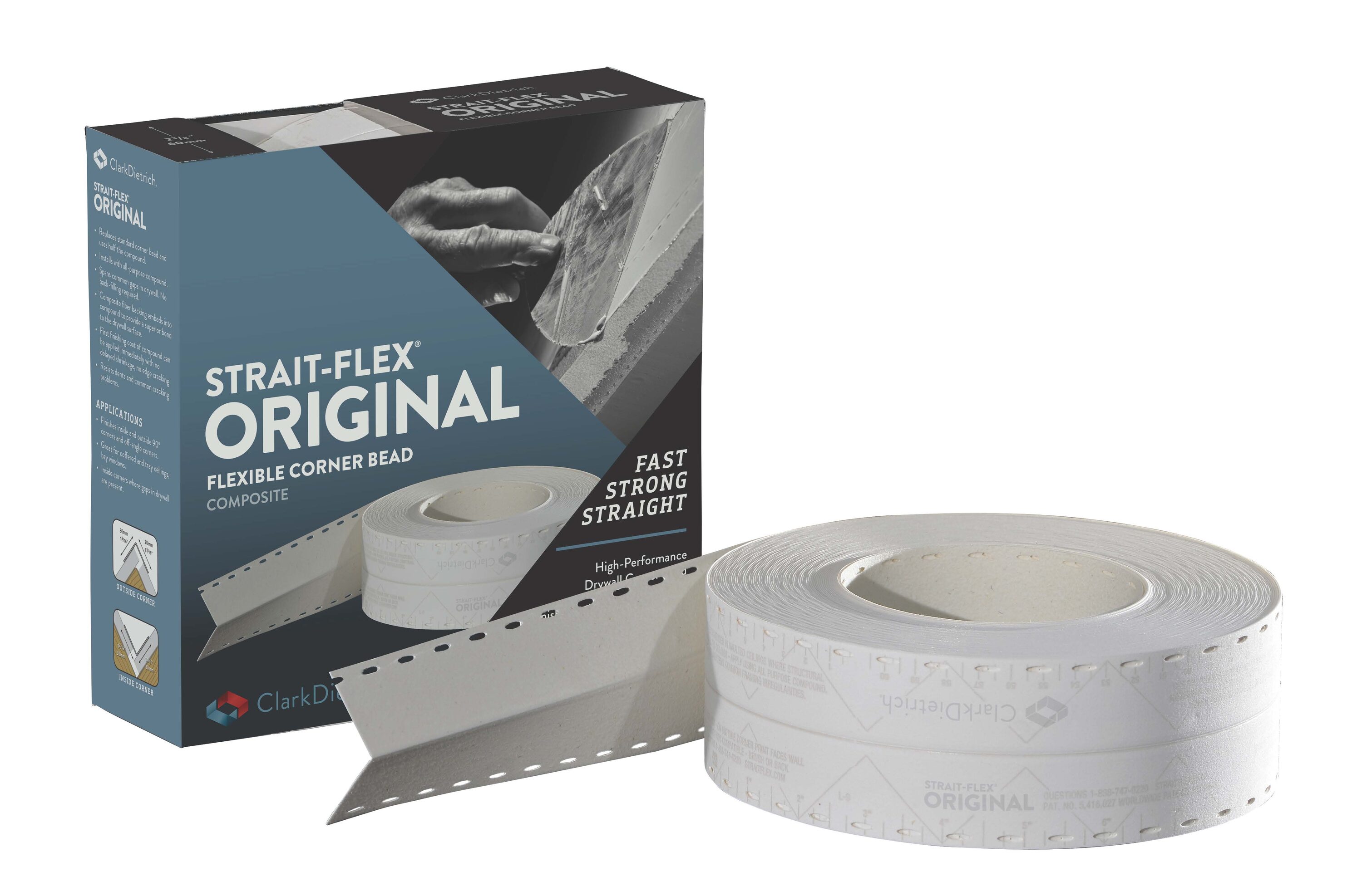 Strait-Flex 2.375-in x 100.0-ft Perforated Drywall Joint tape in the ...