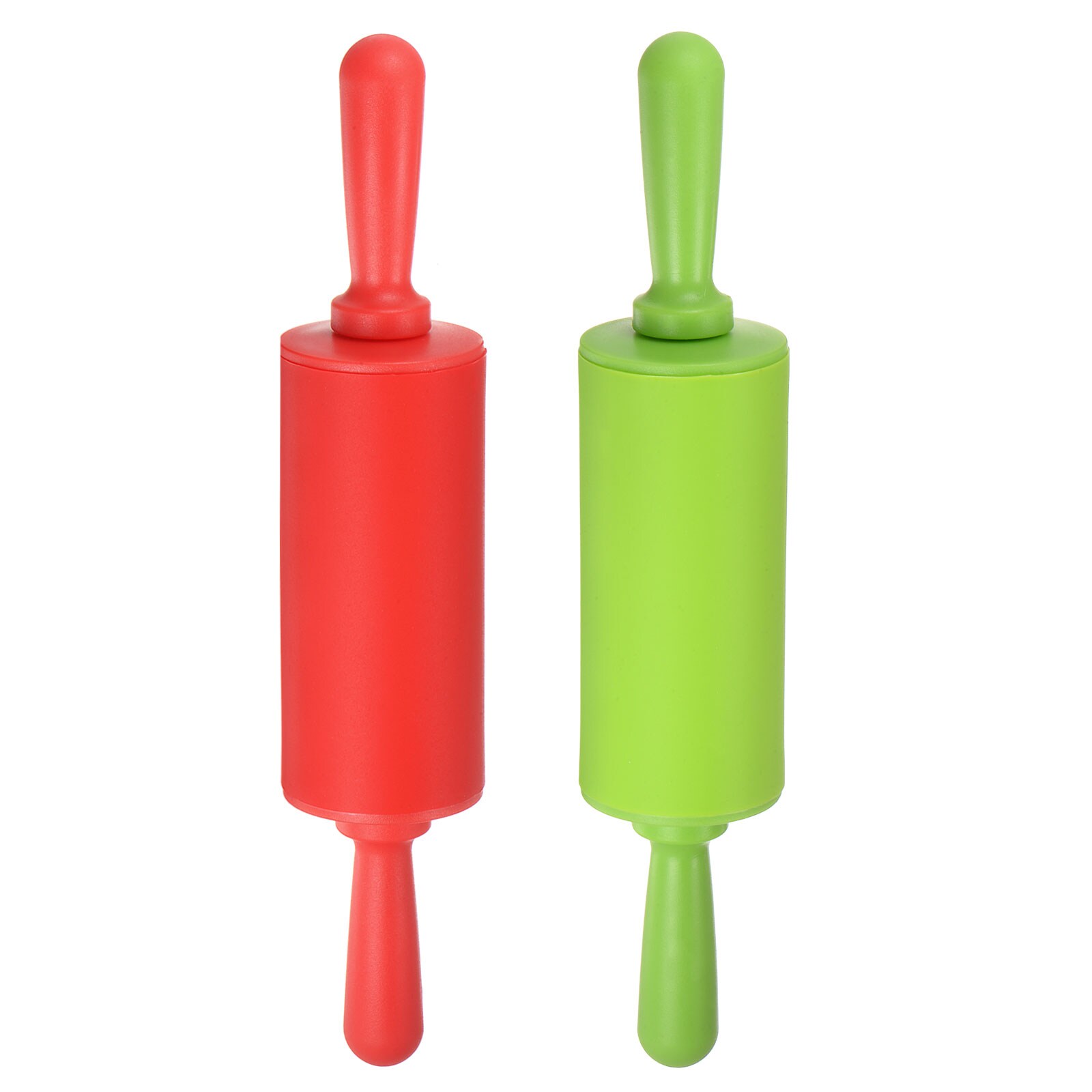 Harfington Silicone Rolling Pins for Baking 9inch Non Stick Rolling Pin ...
