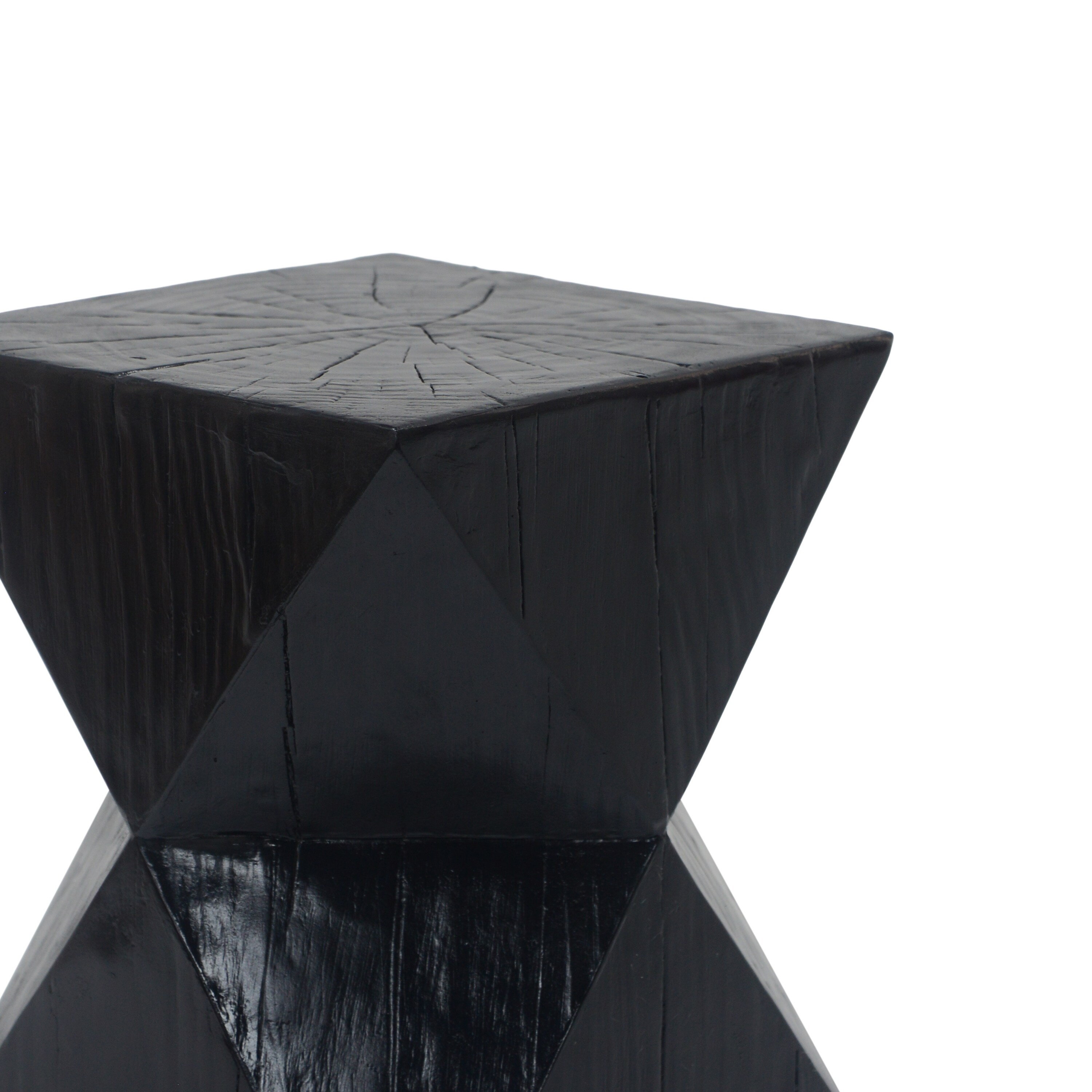 Christopher Knight Home Moore Outdoor Modern MGO Square End Table-Black ...