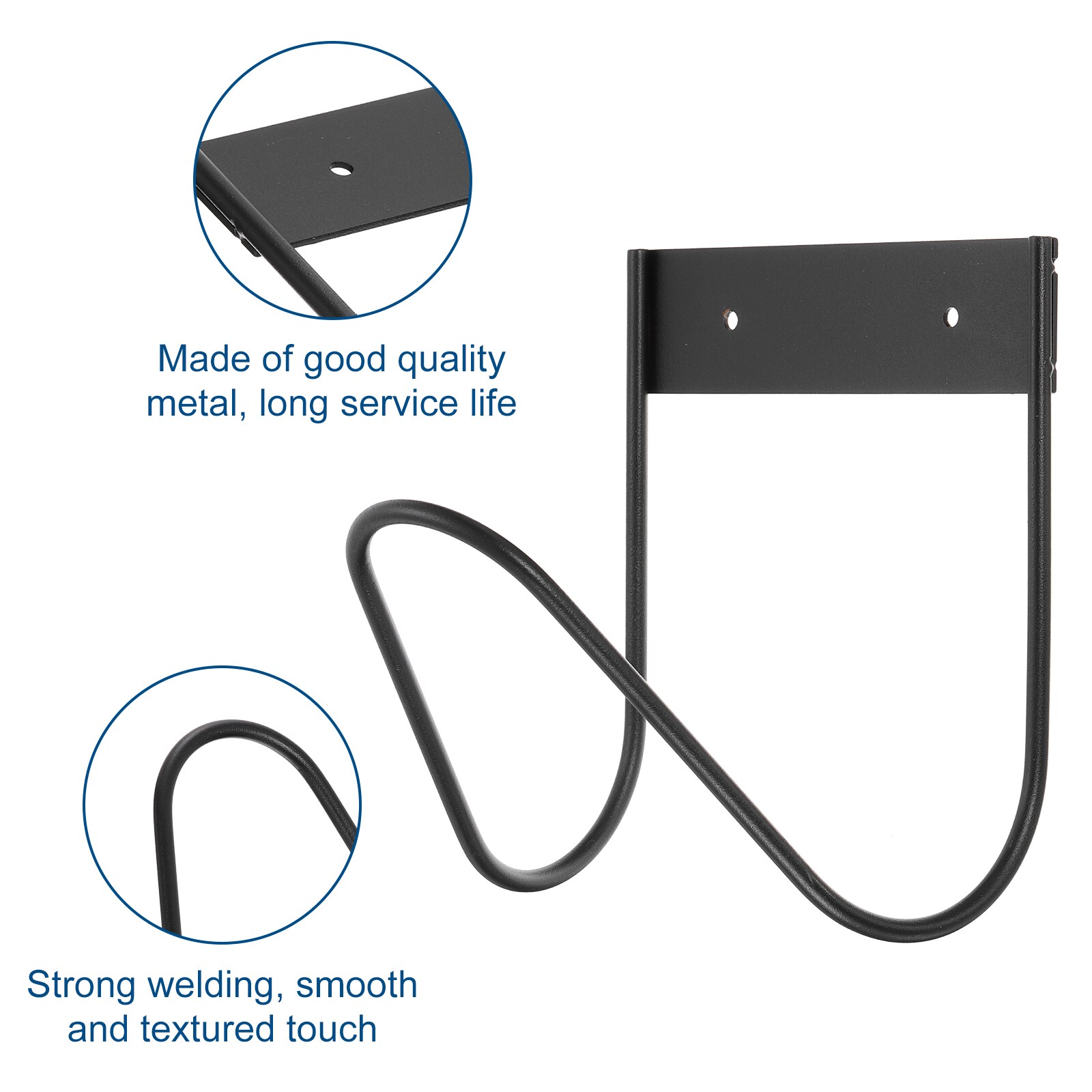 Unique Bargains 1 pcs Garden Hose Hanger Heavy Duty Water Hose Hanger ...
