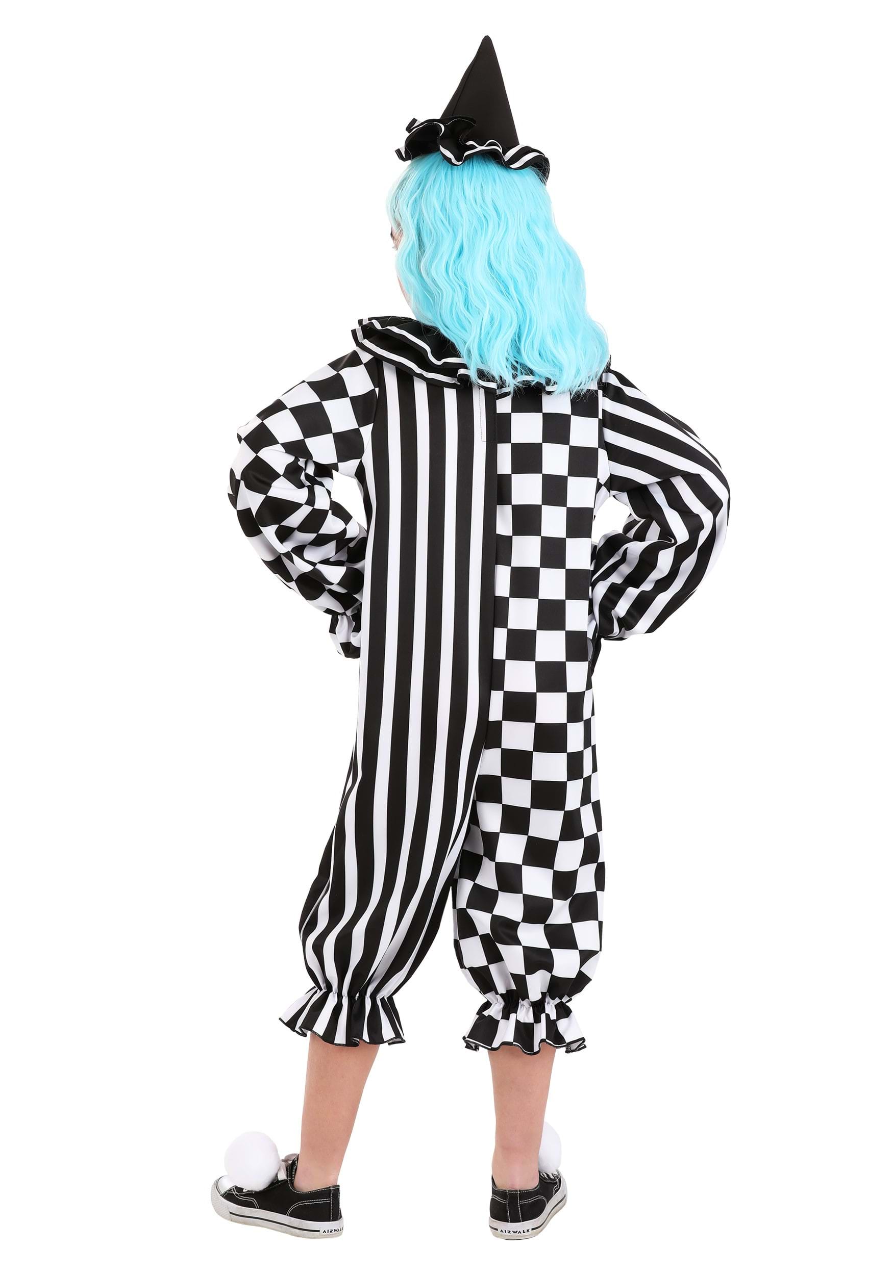 HalloweenCostumes.com FUN Costumes Giddy Gothic Clown Girl's Costume ...