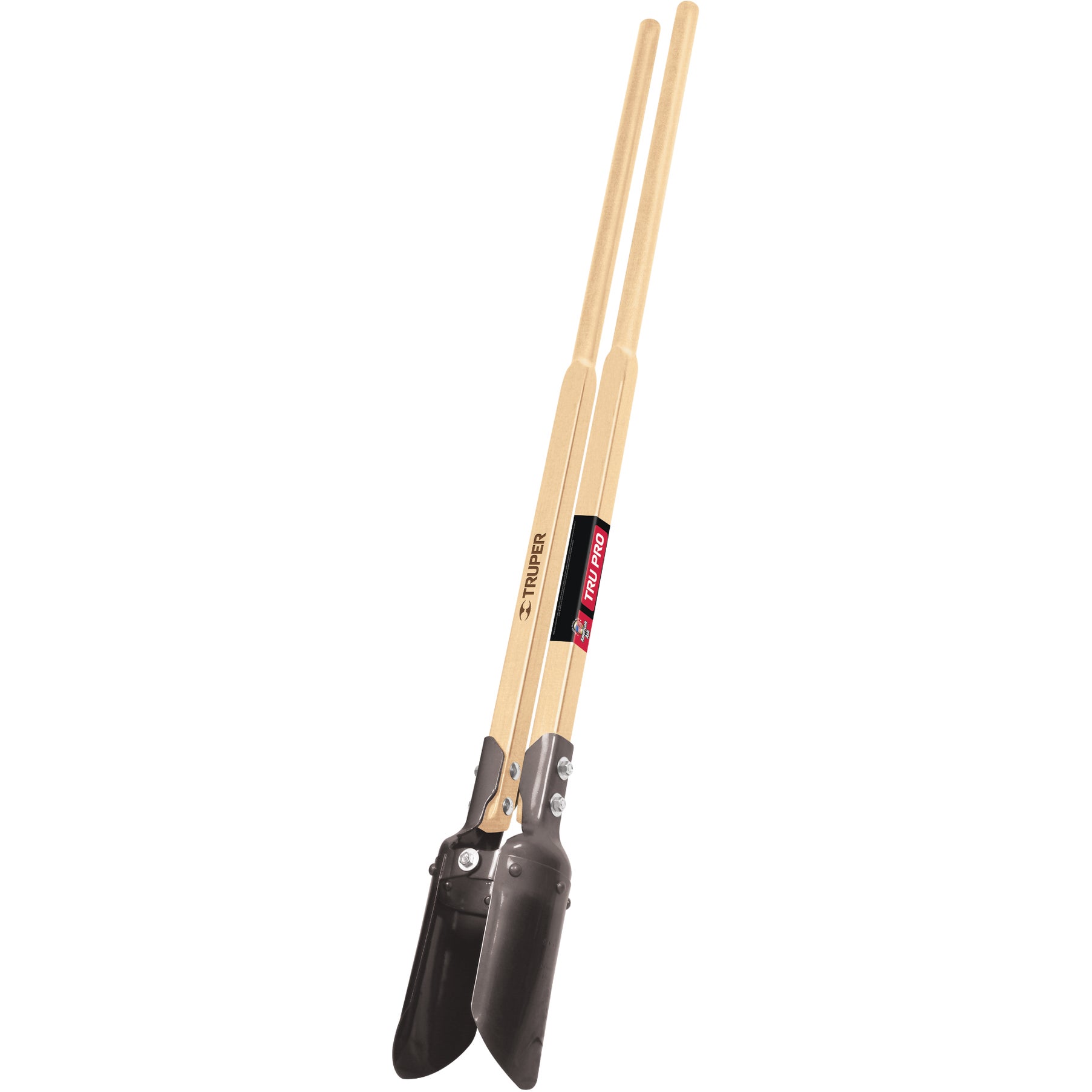 Truper 30379 Tru Pro Heavy Duty Post Hole Digger Wood Handles 48-Inch ...