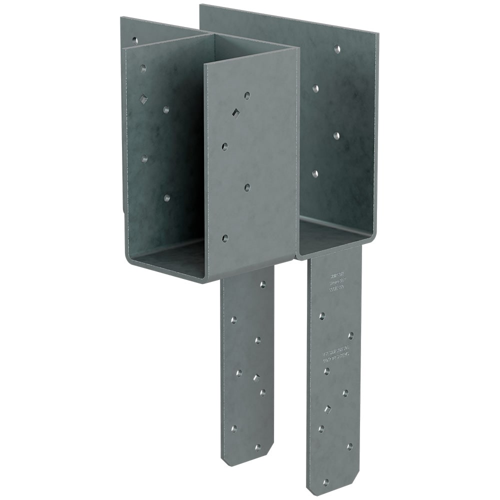 Simpson Strong-Tie ECCLLQ L-Shape End Column Cap for 3-1/4-in Beams ...