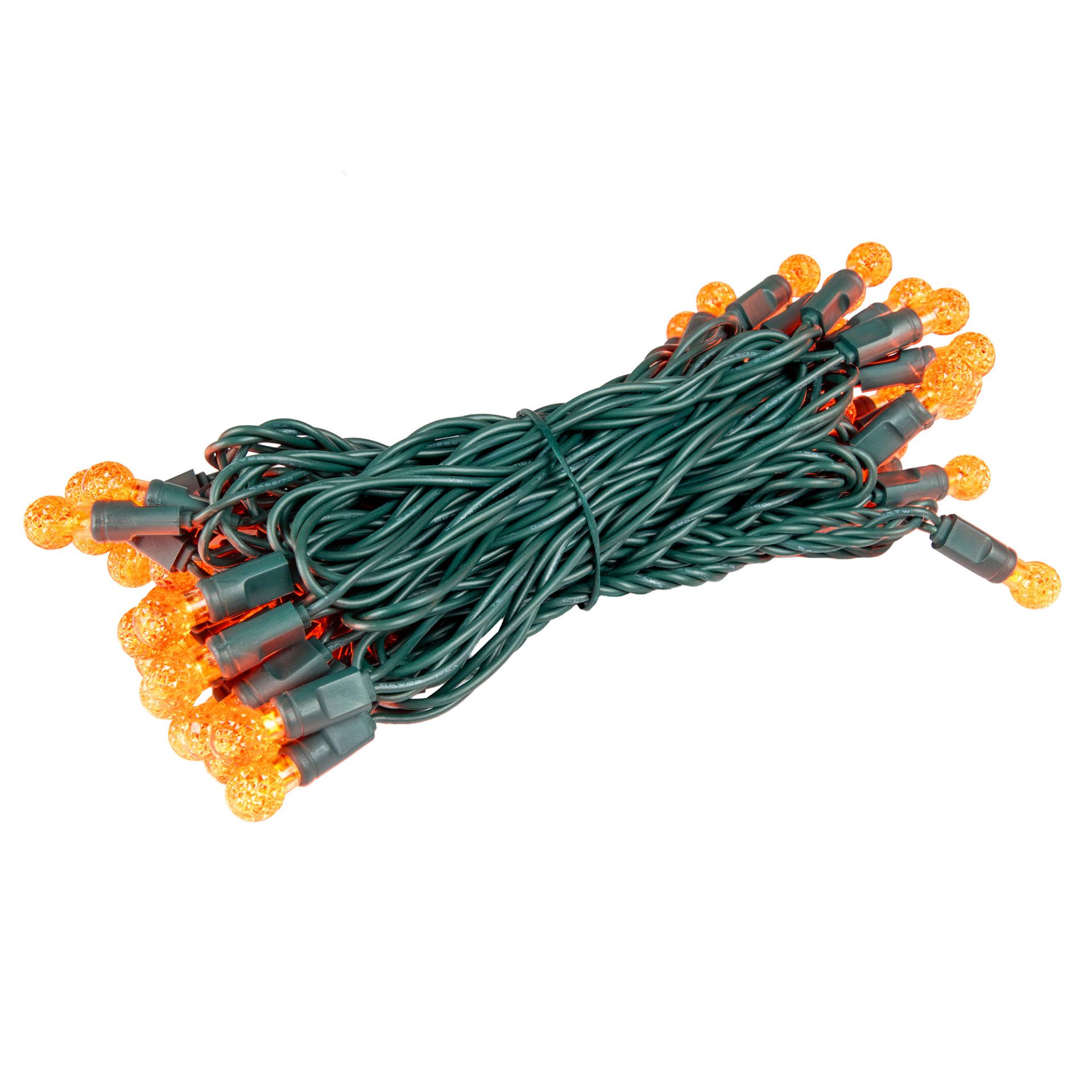 Novelty Lights 25FT 50 LED G12 Christmas String Lights Tree Lights ...