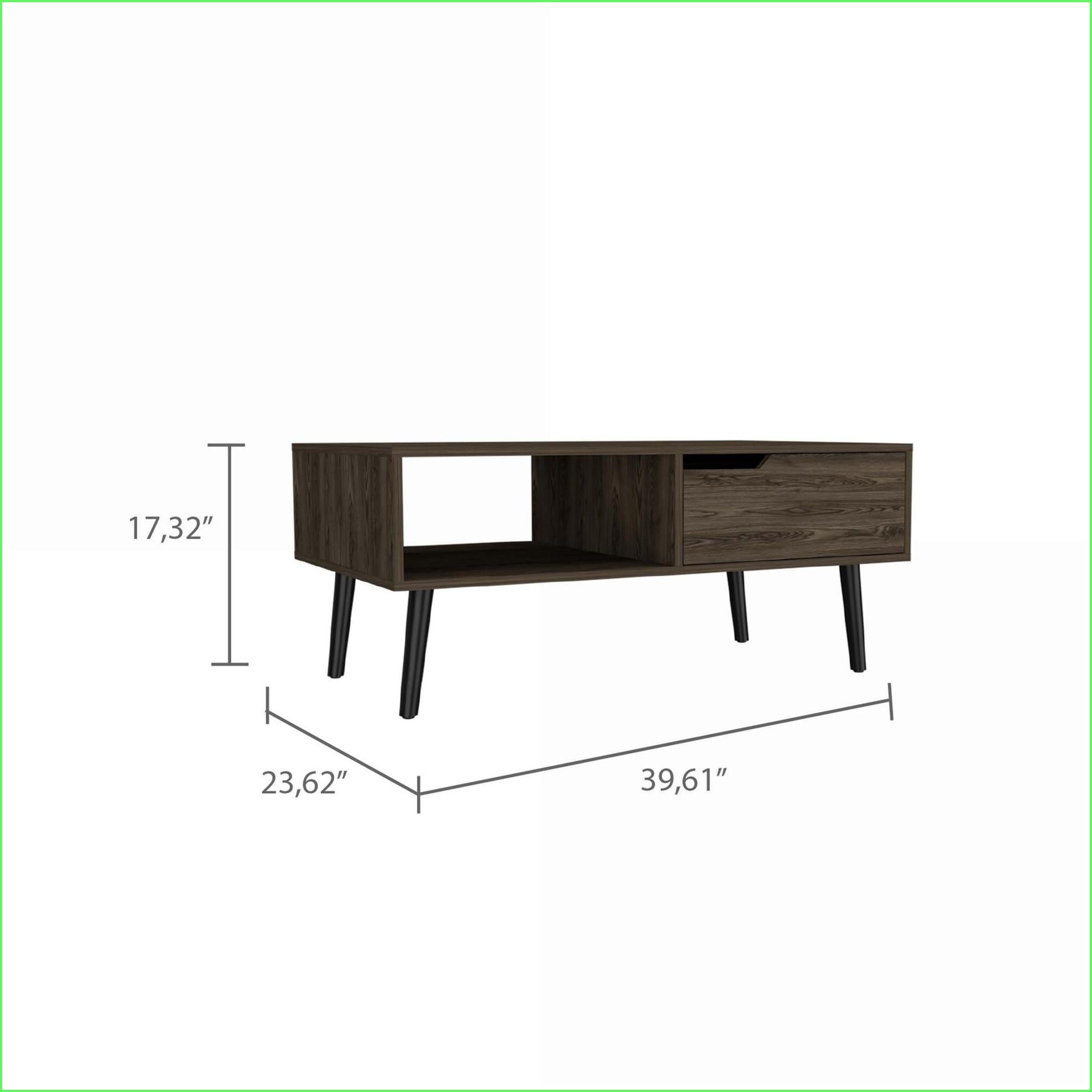 Watnature Dark Walnut Wine Cabinet with 1 Drawer amp 1 Shelf 12 Bottle ...
