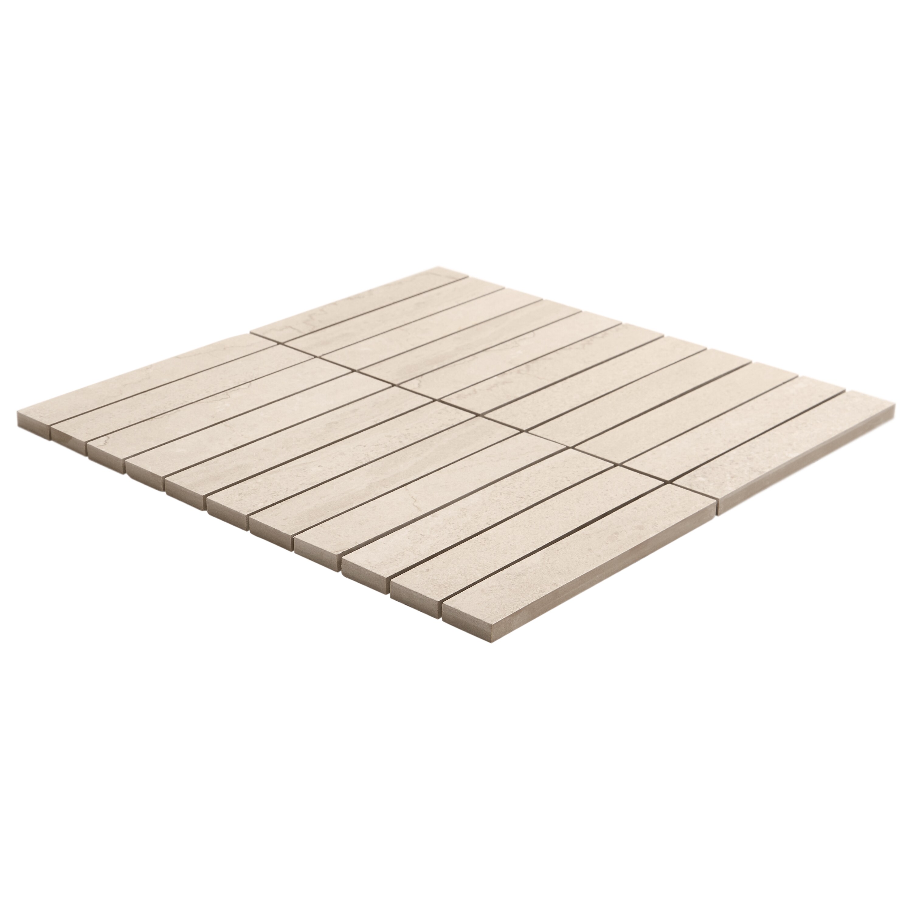 Artmore Tile Sample - Belasco Beige 6-in x 6-in Matte Porcelain Stone ...