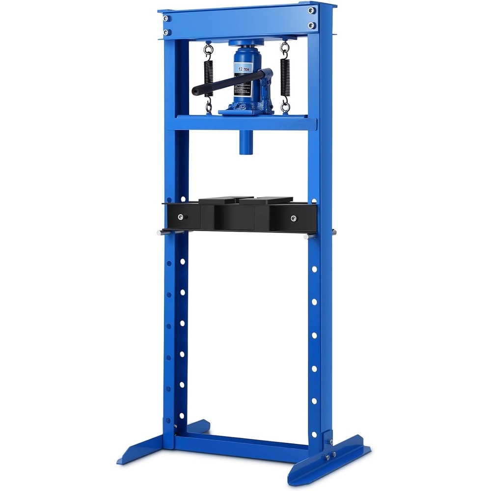 GAOMON Hydraulic Shop Press 12 Ton Heavy Duty H Frame Press with ...