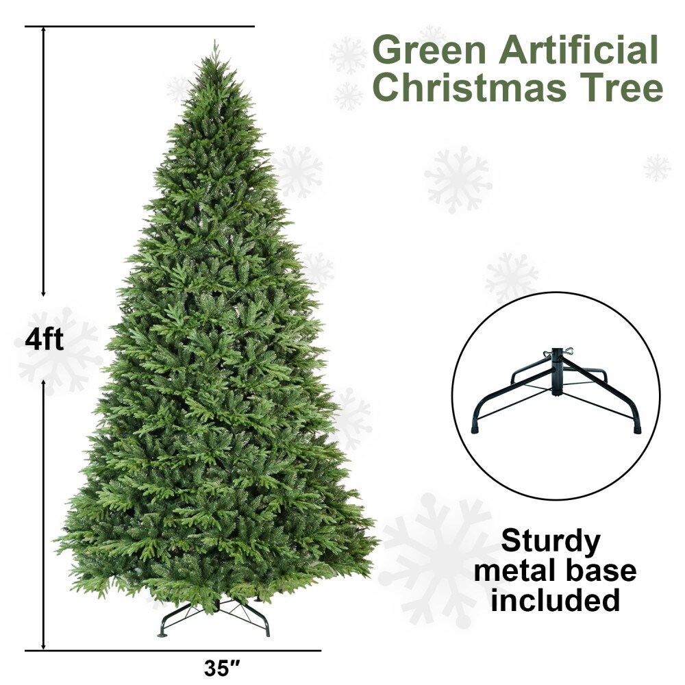 AAZJ 5-ft Pencil Pine Slim Blue Artificial Christmas Tree NBC-CM64223 ...