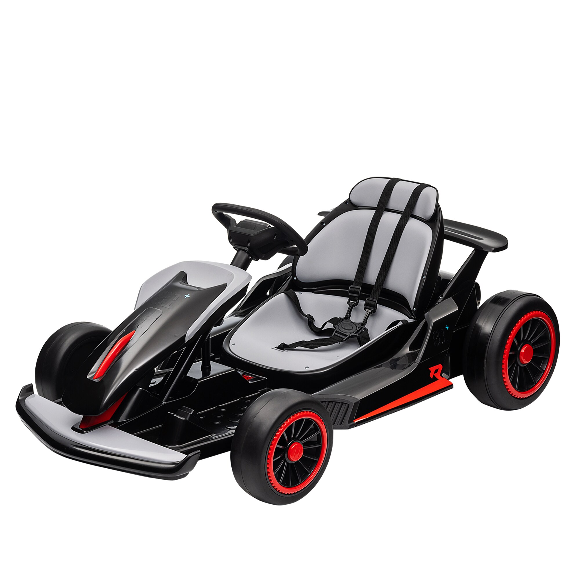 Qeetex Kids Electric Drift Go Kart 24V with Adjustable Seat Dual Motors ...