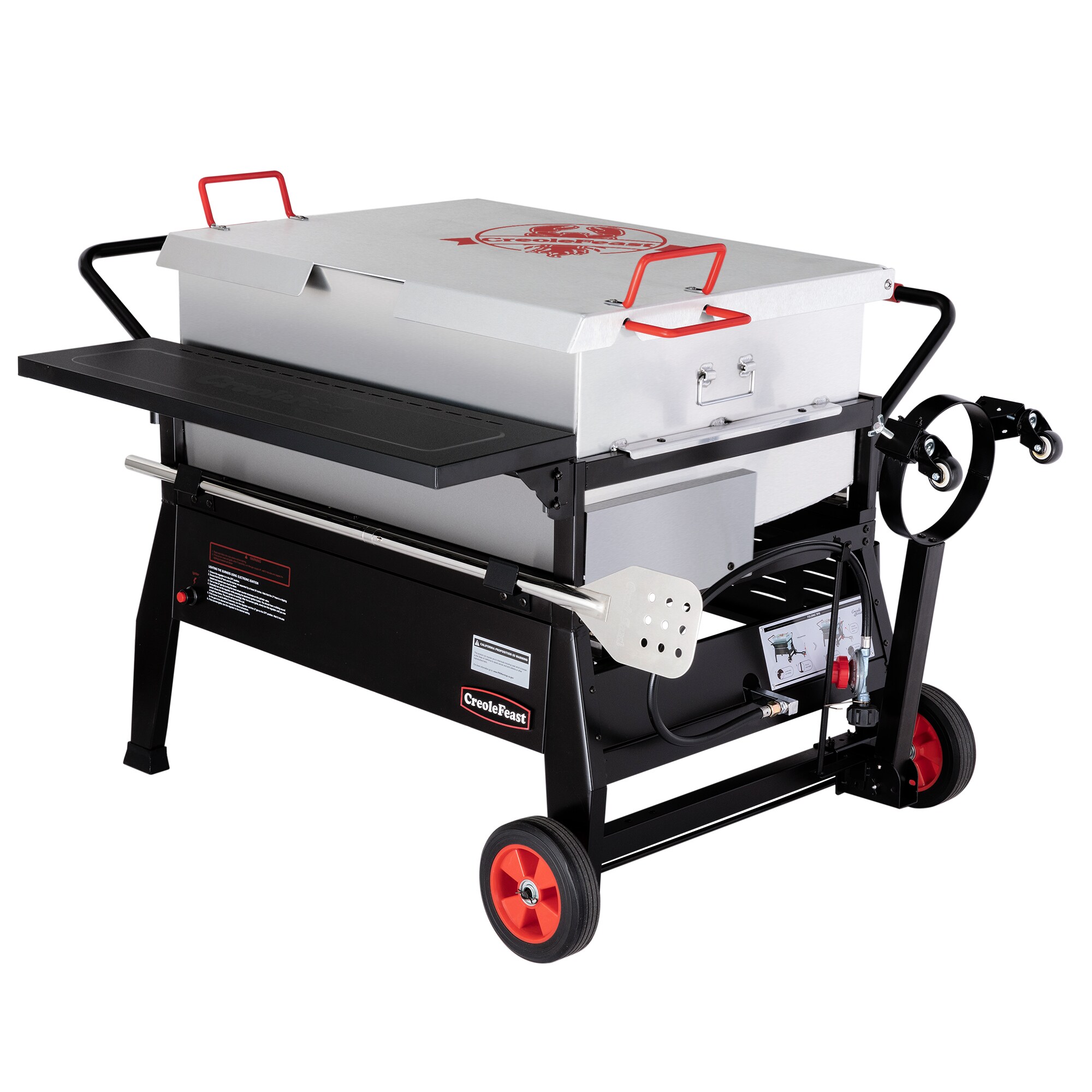 Creole Feast 150 Qt Double Sack Crawfish Boiler 2-Burners Propane ...