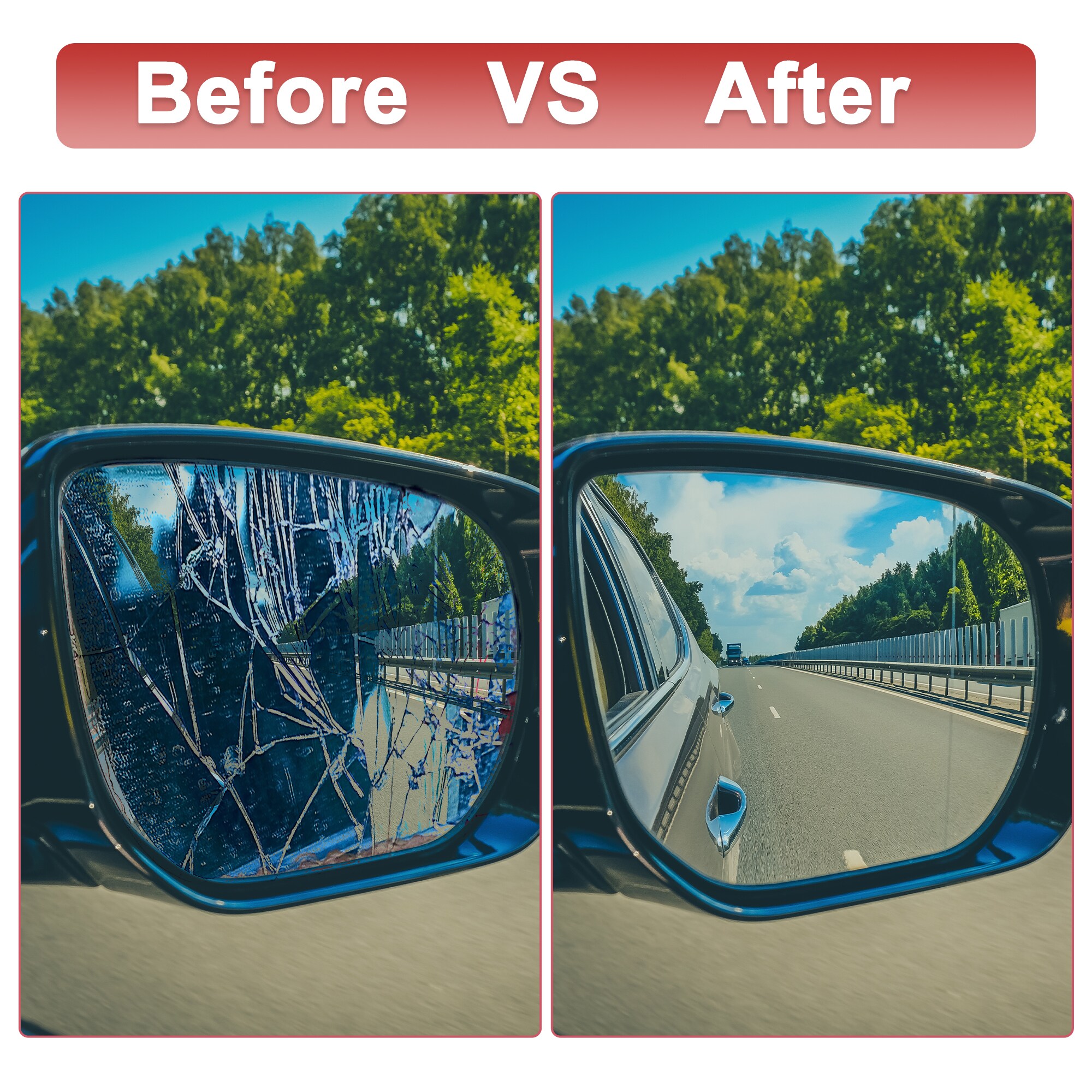 Unique Bargains Car Rearview Passenger Side Heated Mirror Glass ...