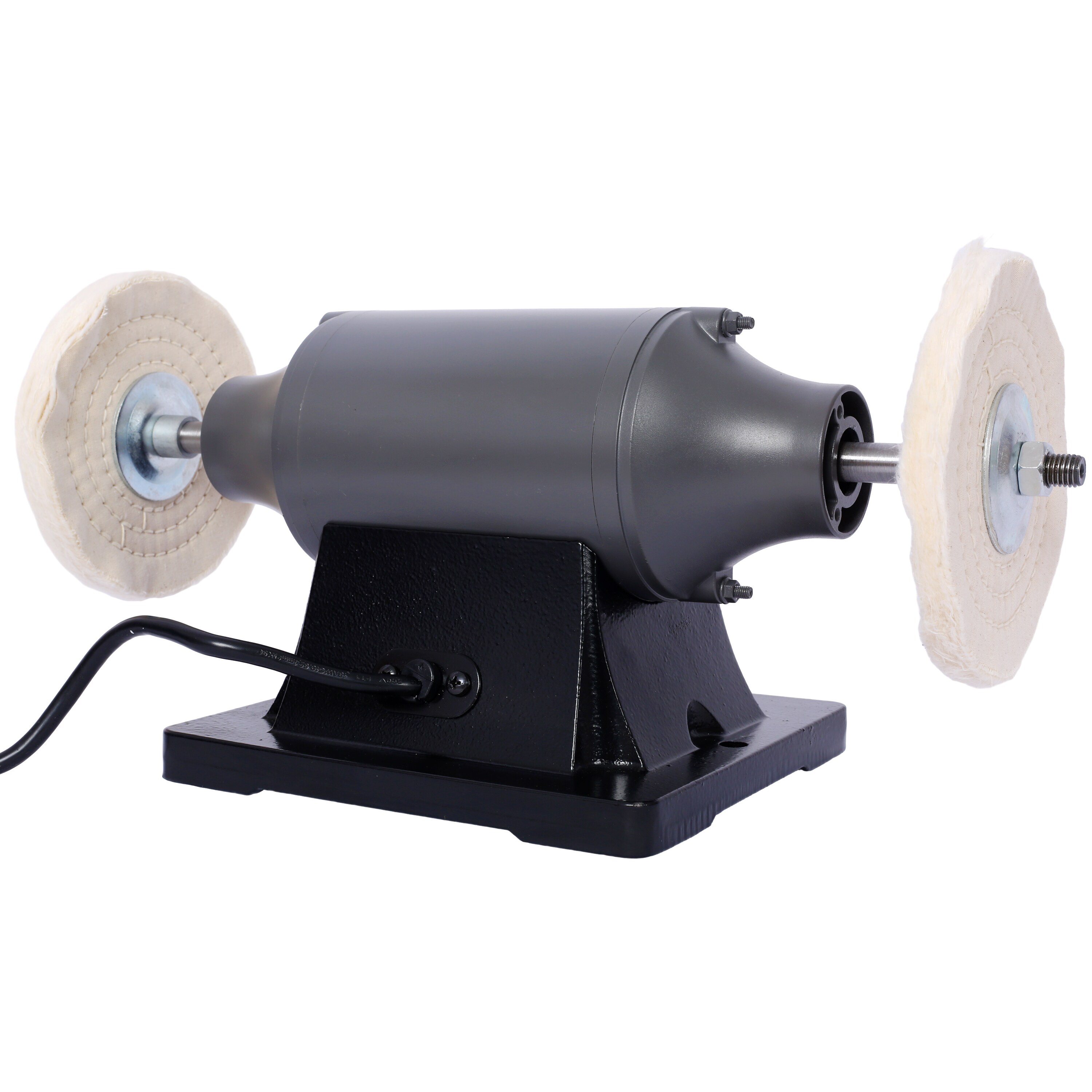 Tatayosi 6-Inch Electric Polisher Bench Buffer Grinder - Includes 4PCs ...