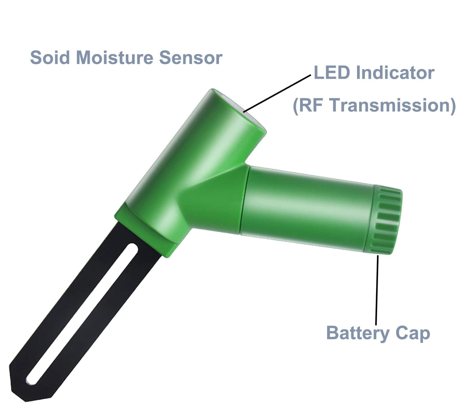 Afoxsos Wireless Soil Moisture Sensor 1 Piece IP66 Waterproof Supports ...