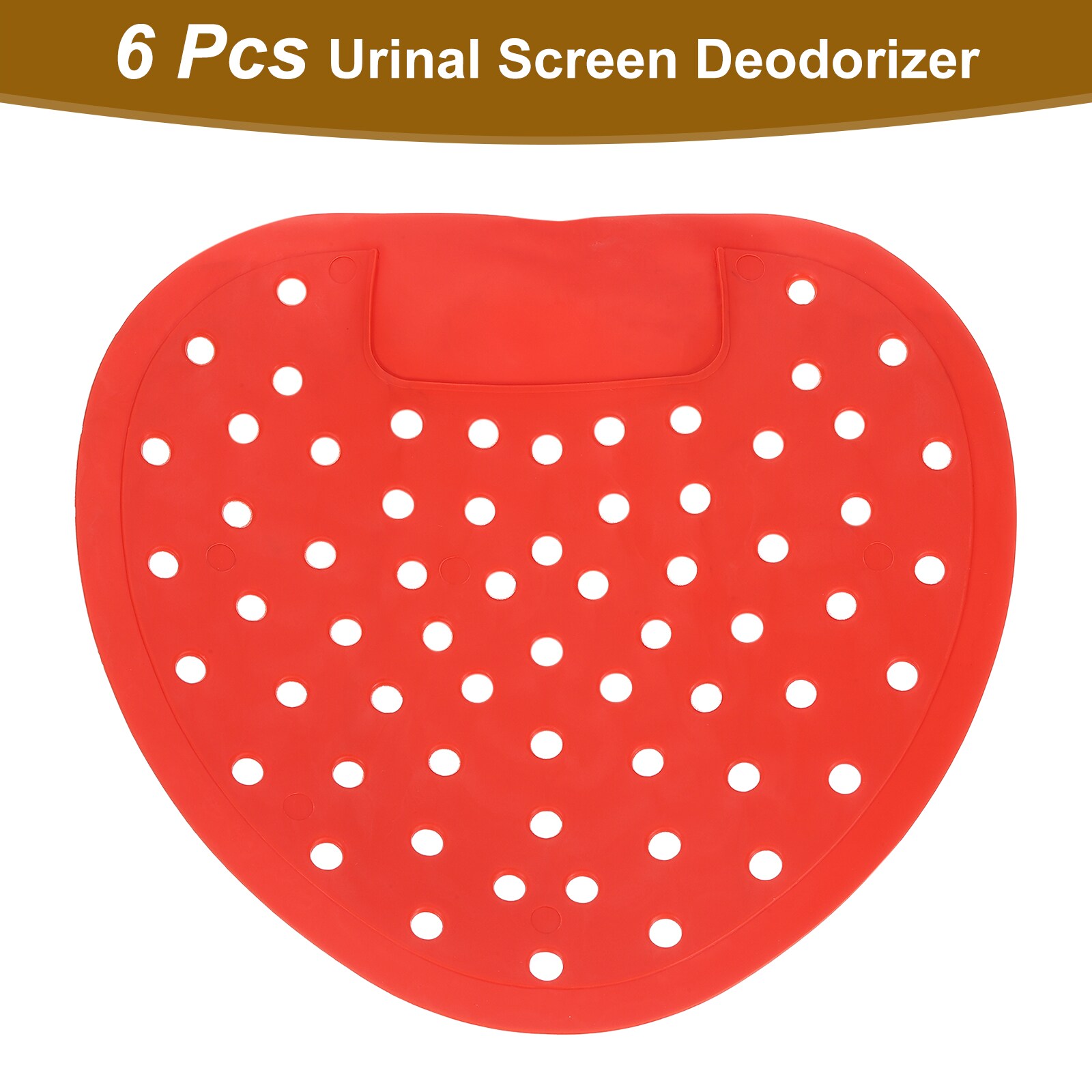 Unique Bargains 6pcs Urinal Screen Deodorizer - Big Hole Anti-Splash ...