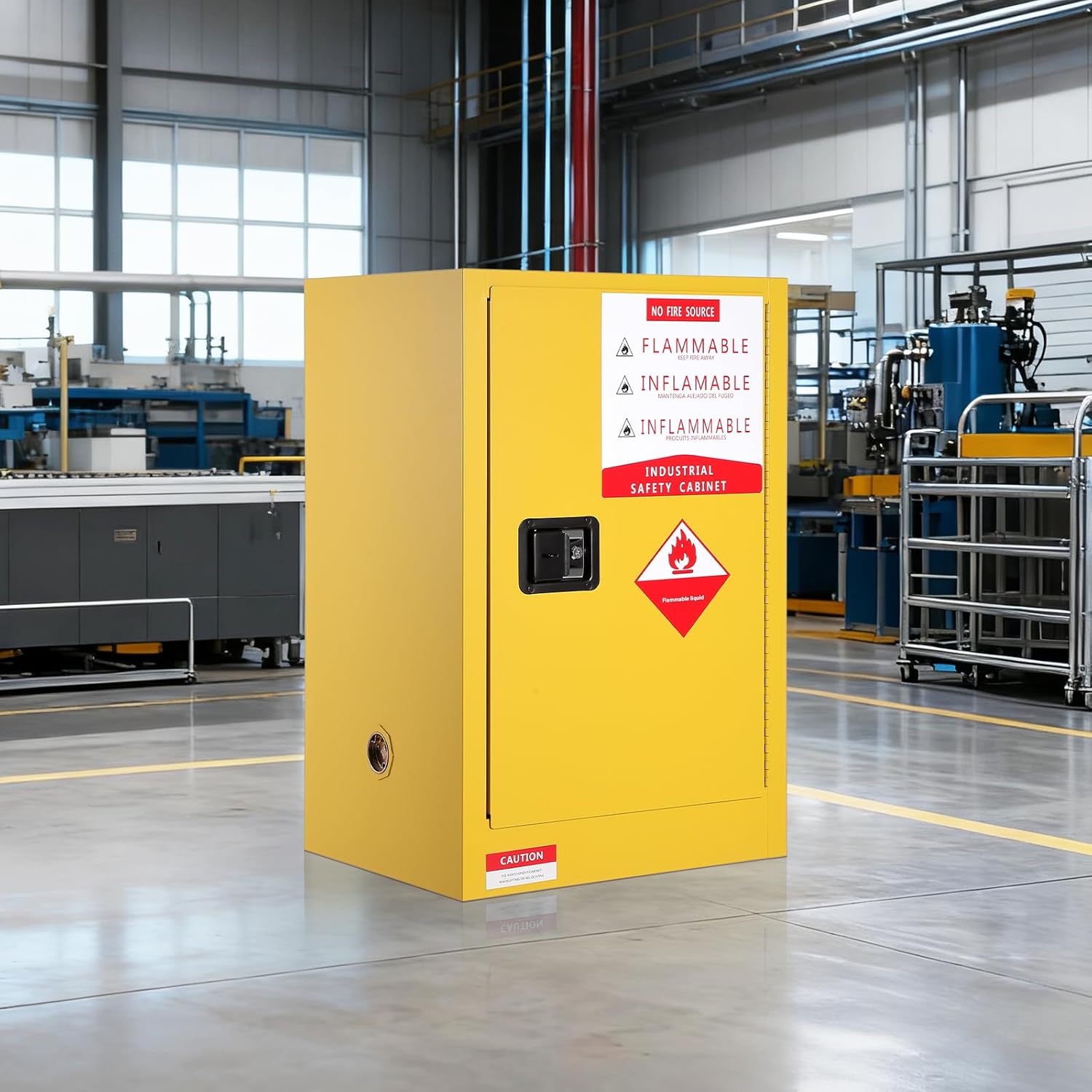 GAOMON Flammable safety cabinet fire resistant cold rolled steel ...