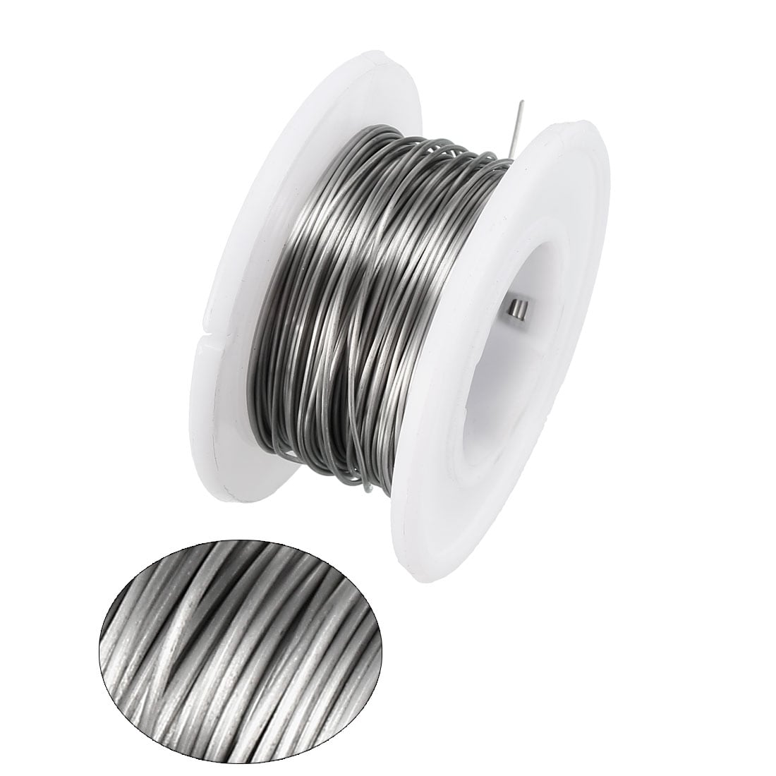 Unique Bargains 24 Gauge Heat Resistance Wire Wrapping 49-Foot Heating ...