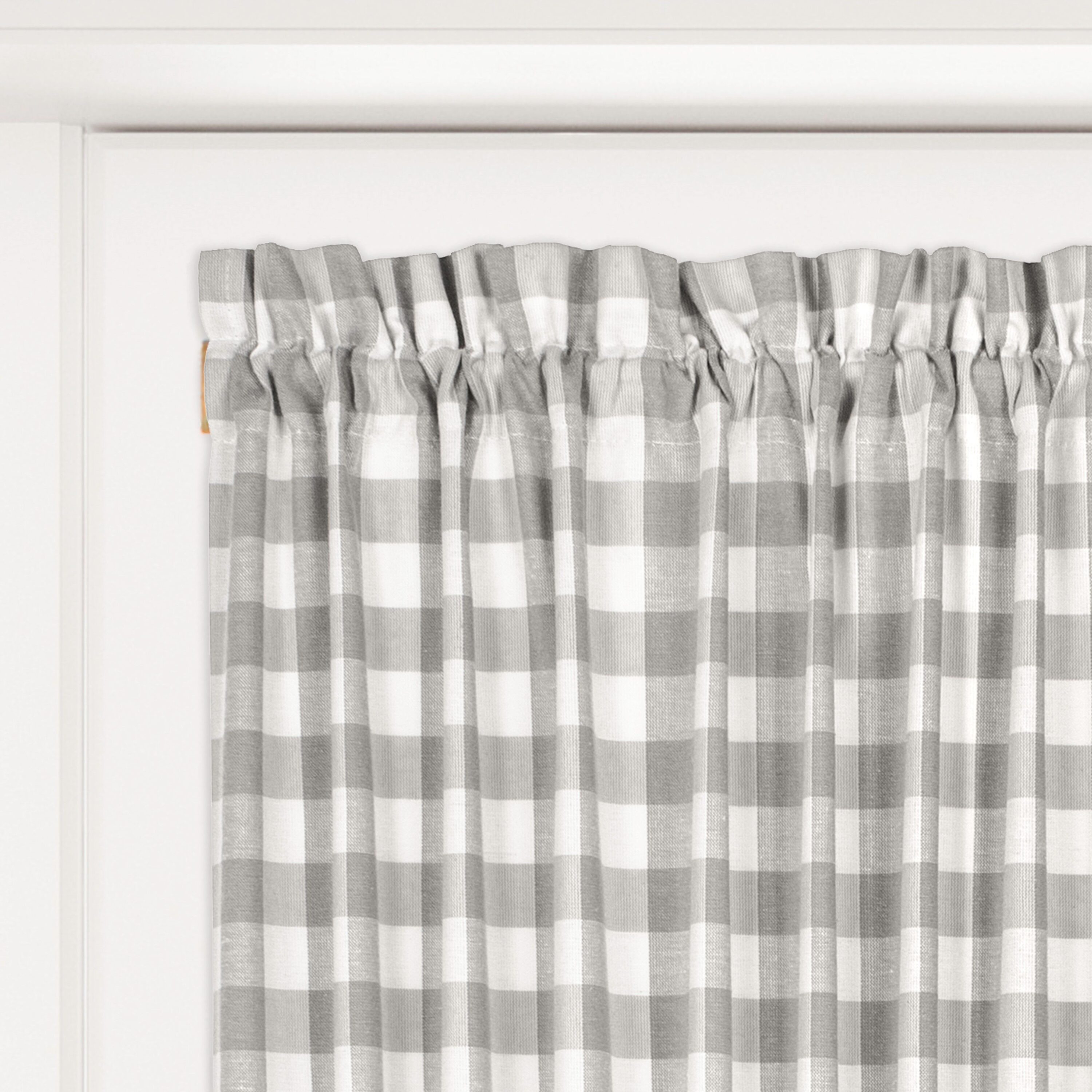 KATE AURORA GoodGram Buffalo Check Gingham Custom Window Curtain ...