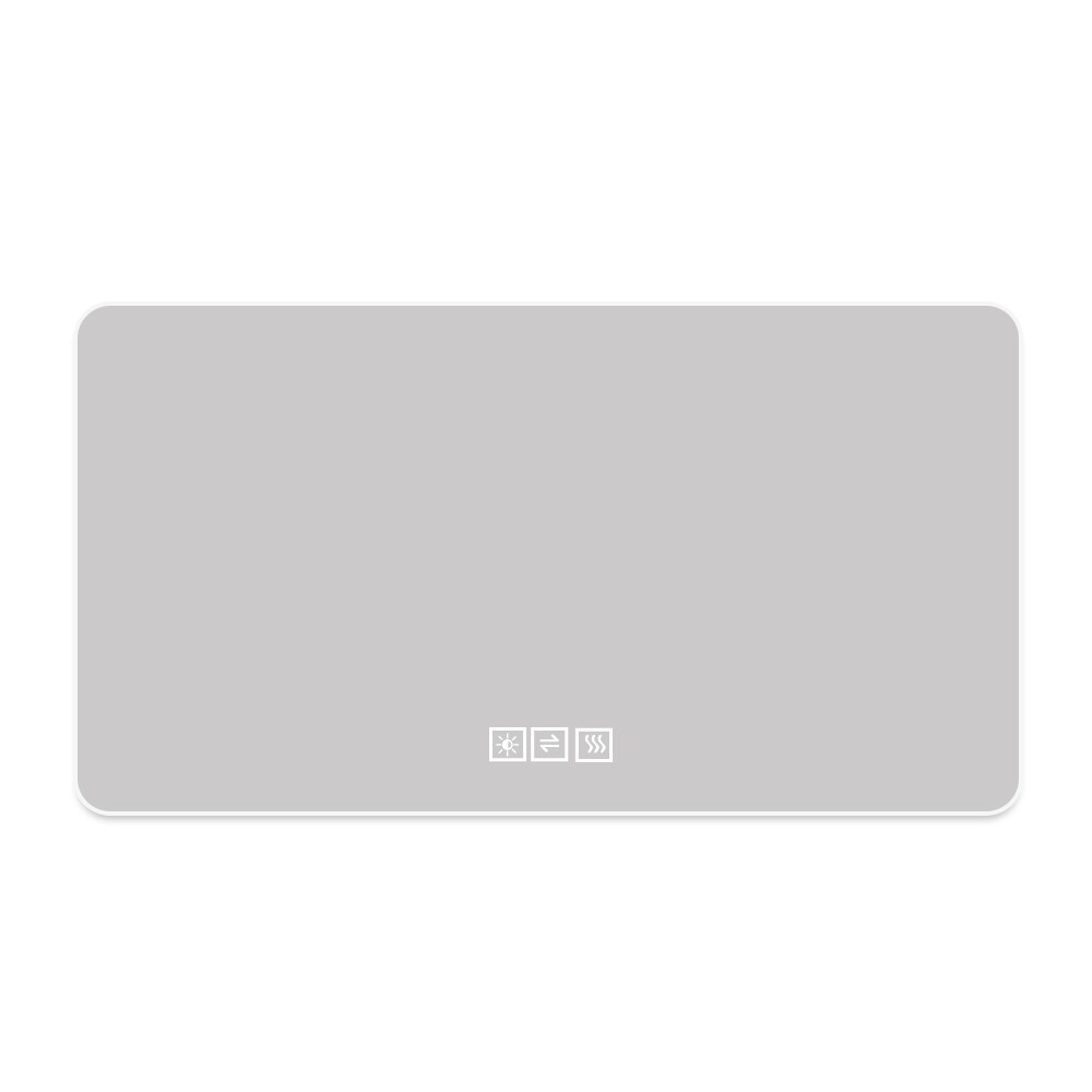 Huluwat Frameless with light LED bathroom mirror corrosion-resistant ...