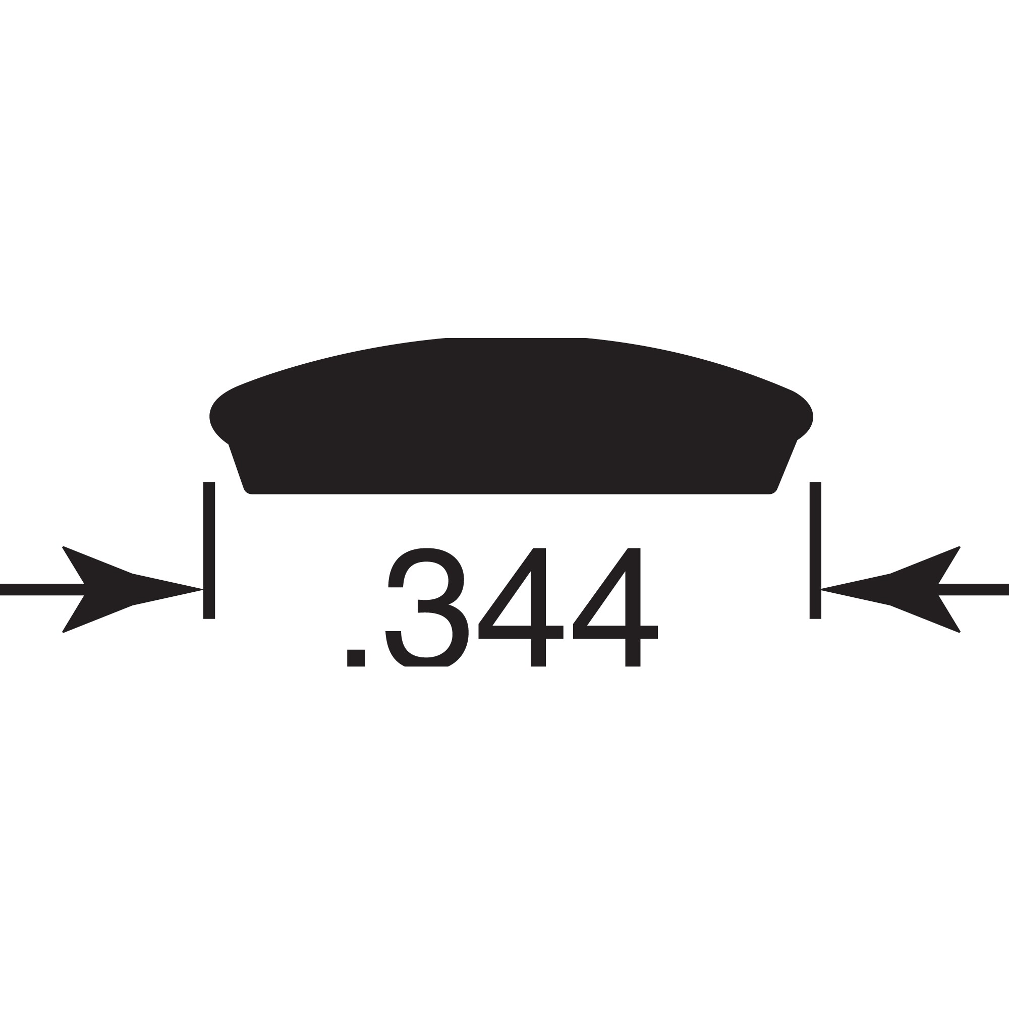 Prime-Line Flat Screen Retainer Spline; 11/32 inch Wide Black 500 foot ...