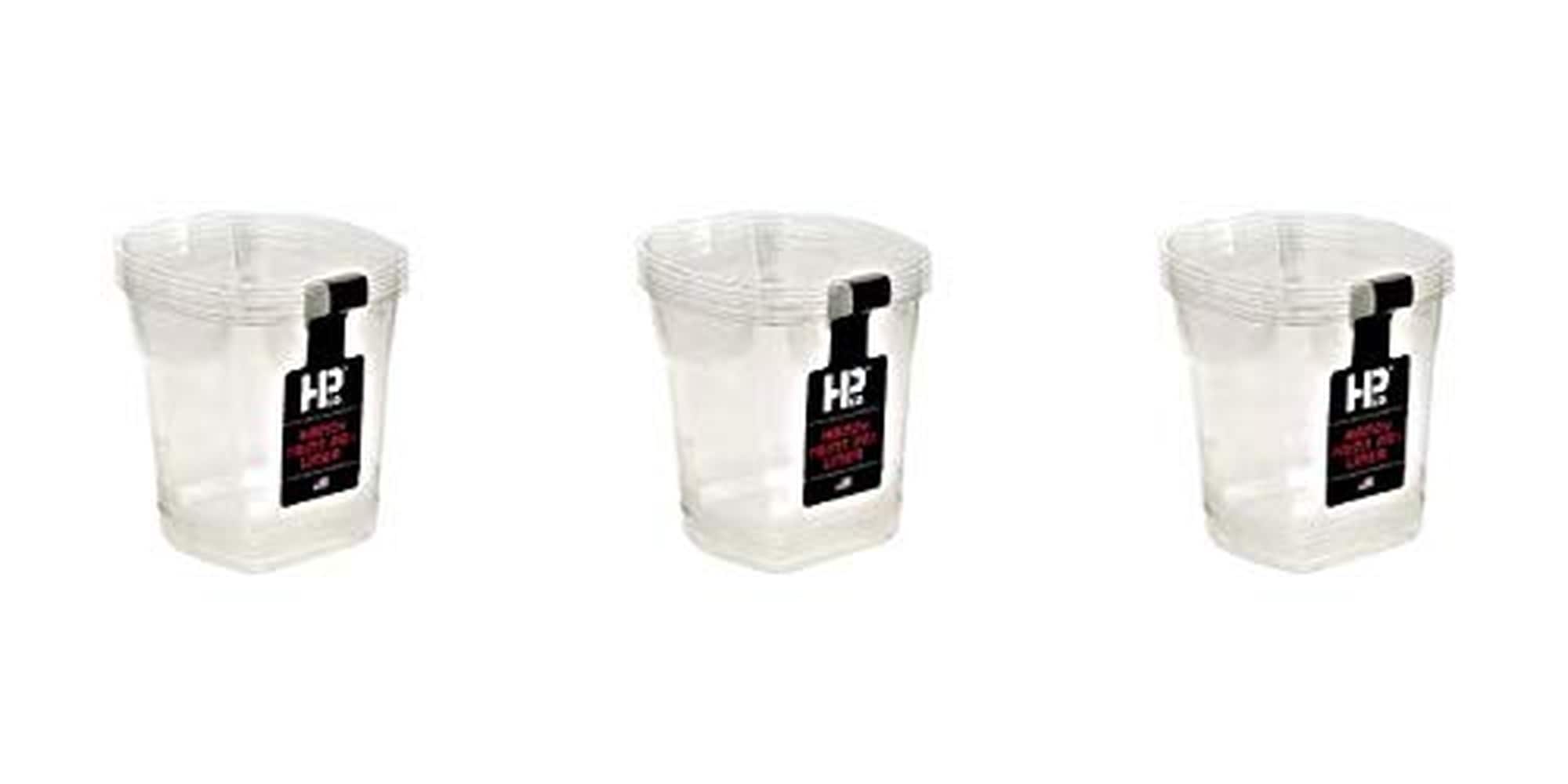 Berco m BER-2520-CT Handy Paint Pail Liners Clear 6 per Pack (3-Pack ...