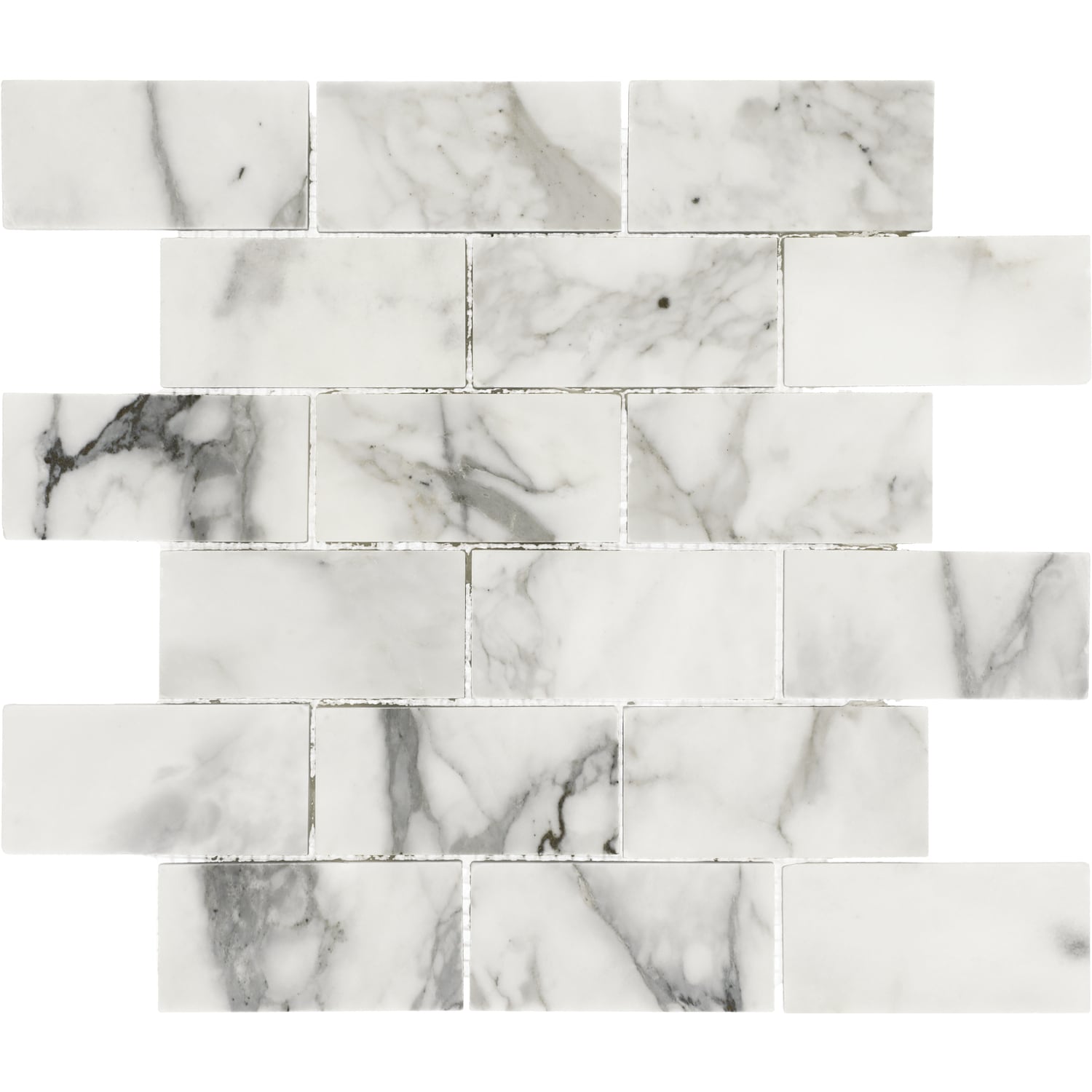 Daltile Genuine Stone Linen Drift 11-in x 11-in Polished Natural Stone ...