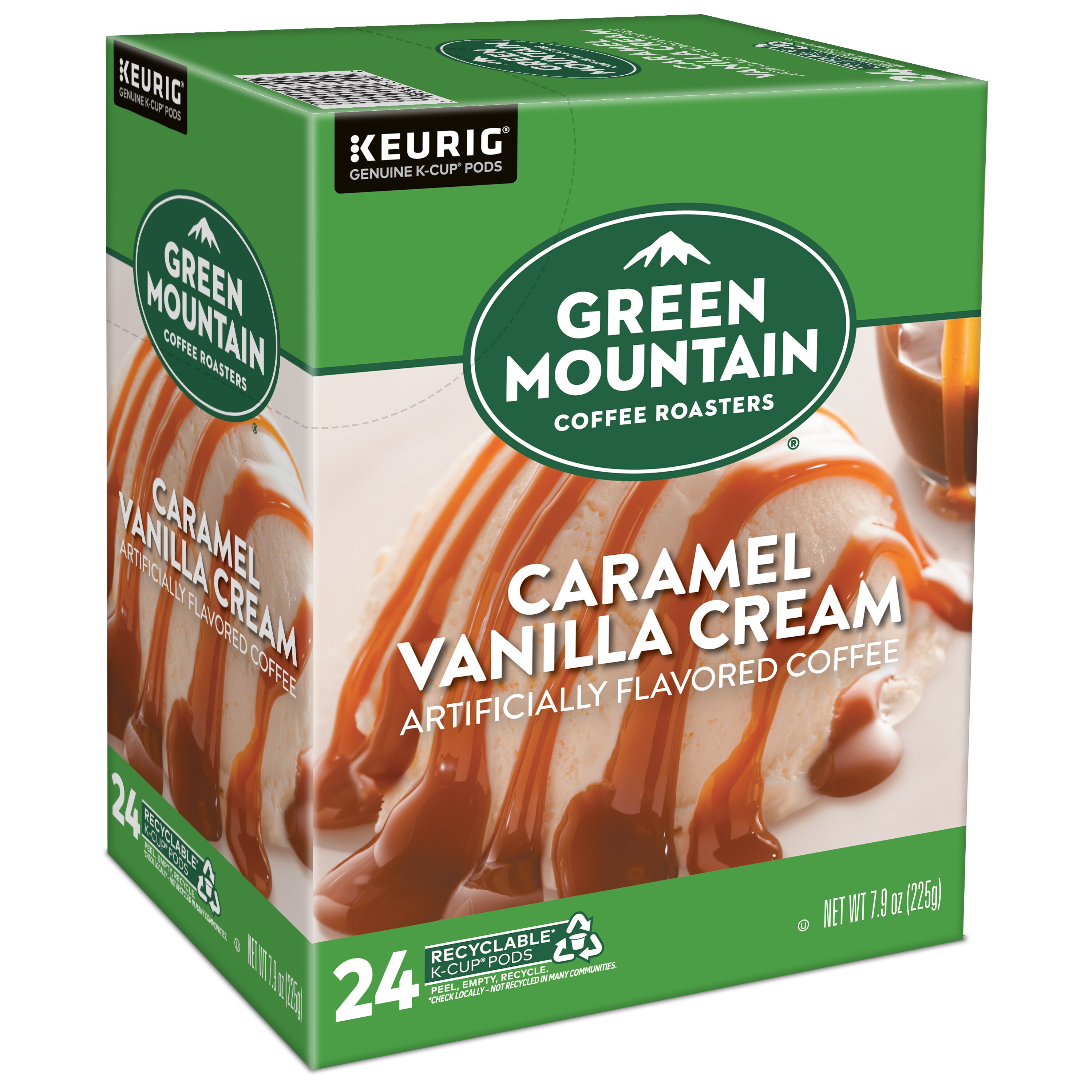 Keurig 24 -Pack Caramel Vanilla Single-Serve Coffee K-Cup in the Single ...