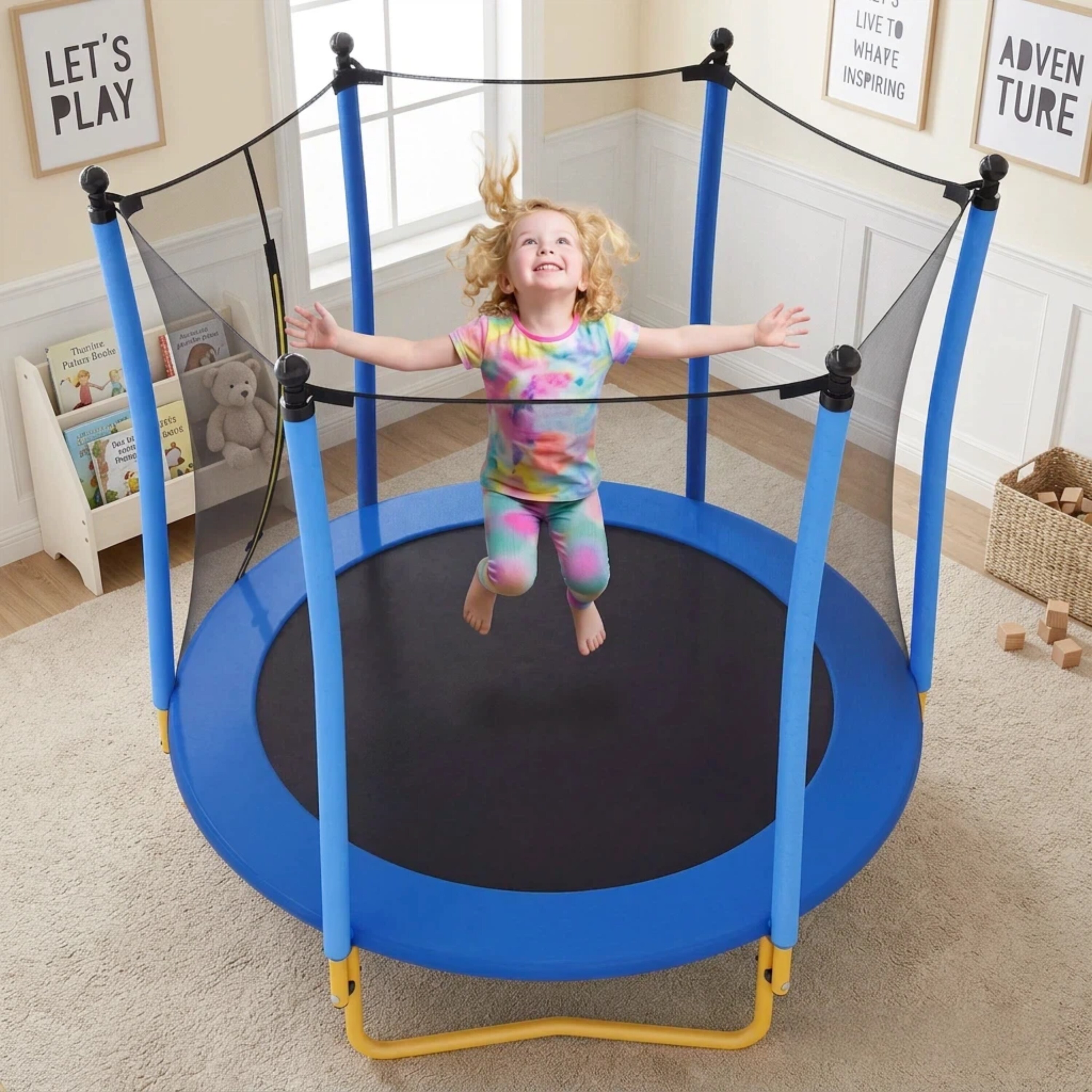 ModernLuxe Assembly Required Without Basketball Hoop 5.5 FT Kids ...