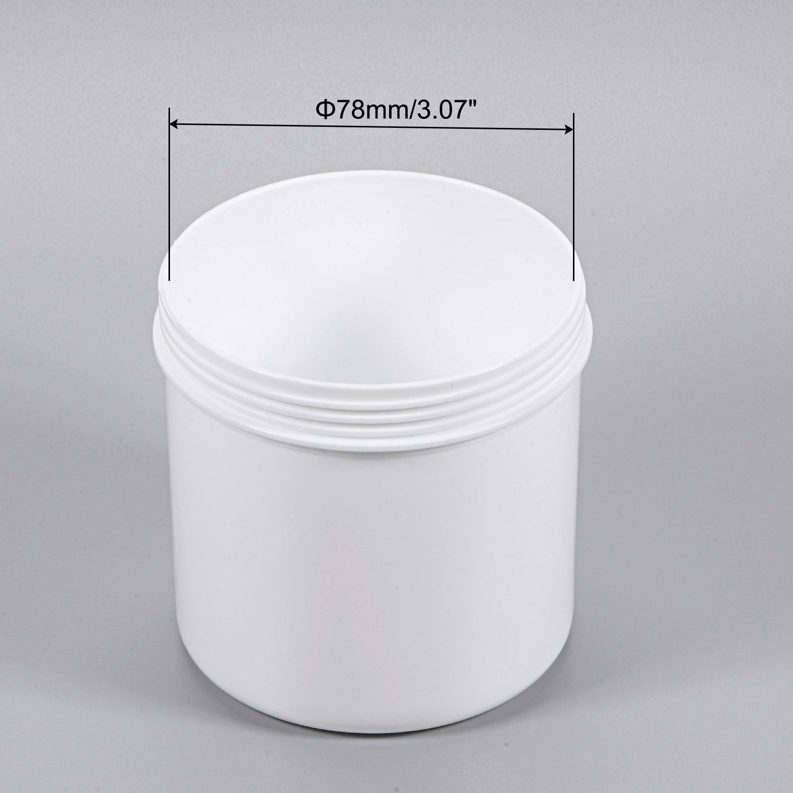 Unique Bargains Empty Plastic Paint Pail 0.08 -Gallon/300mL Seal ...
